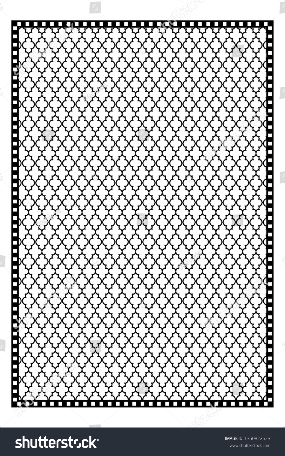 Pattern Doors Walls Vector Format Stock Vector (Royalty Free) 1350822623