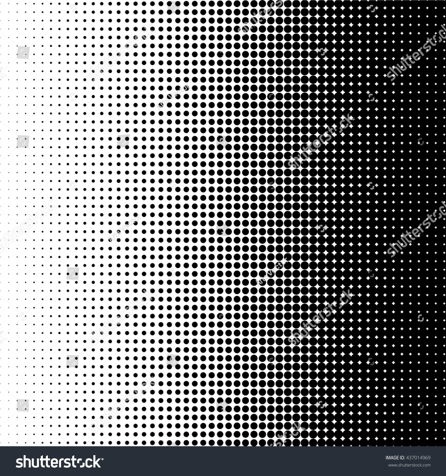 Pattern Halftone Dot Texture Background Overlay Stock Vector (Royalty ...