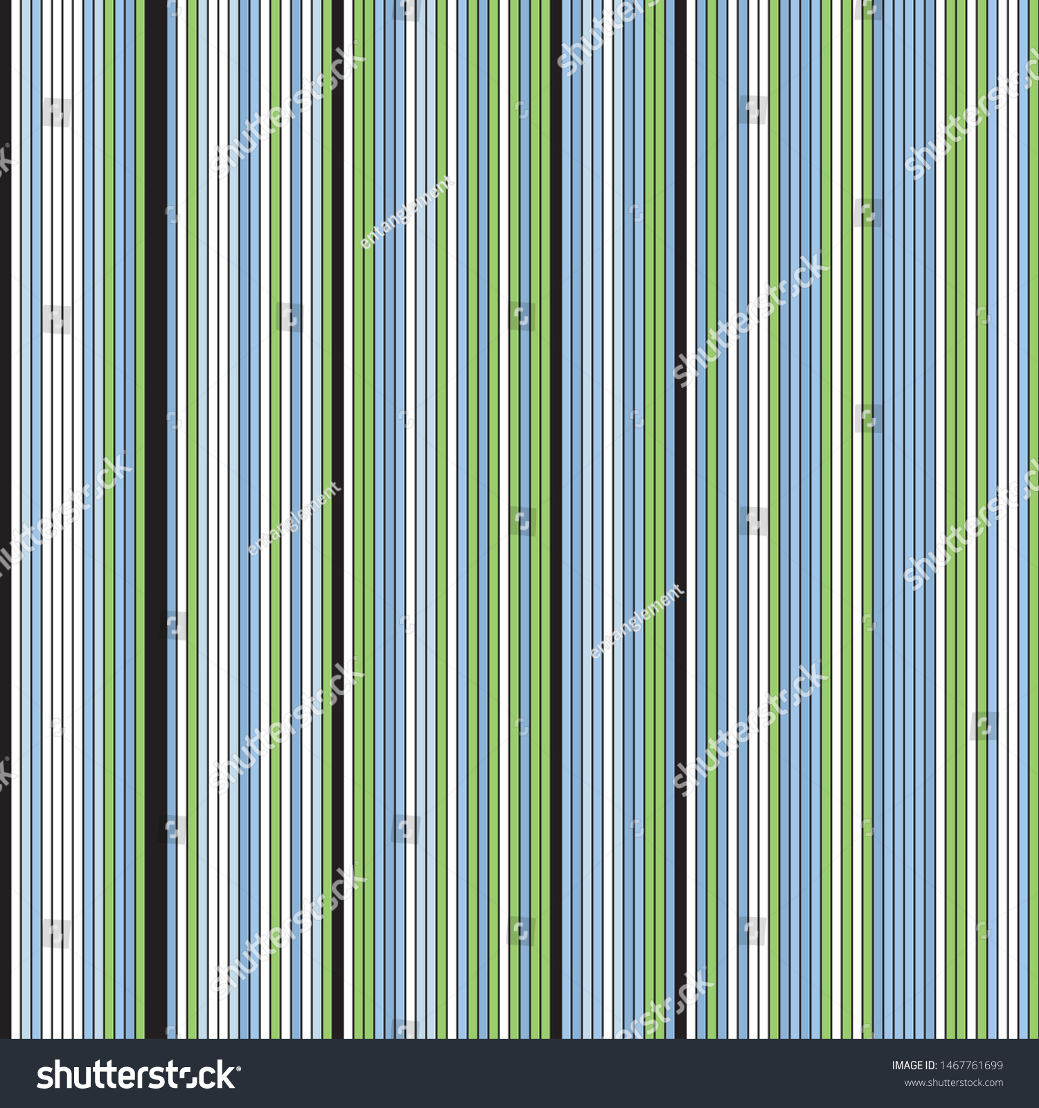 Pattern Vertical Colored Stripesvector Seamless Texture Stock Vector ...