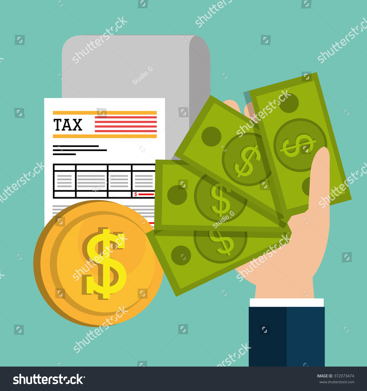 14,652 Pay tax cartoon Images, Stock Photos & Vectors | Shutterstock