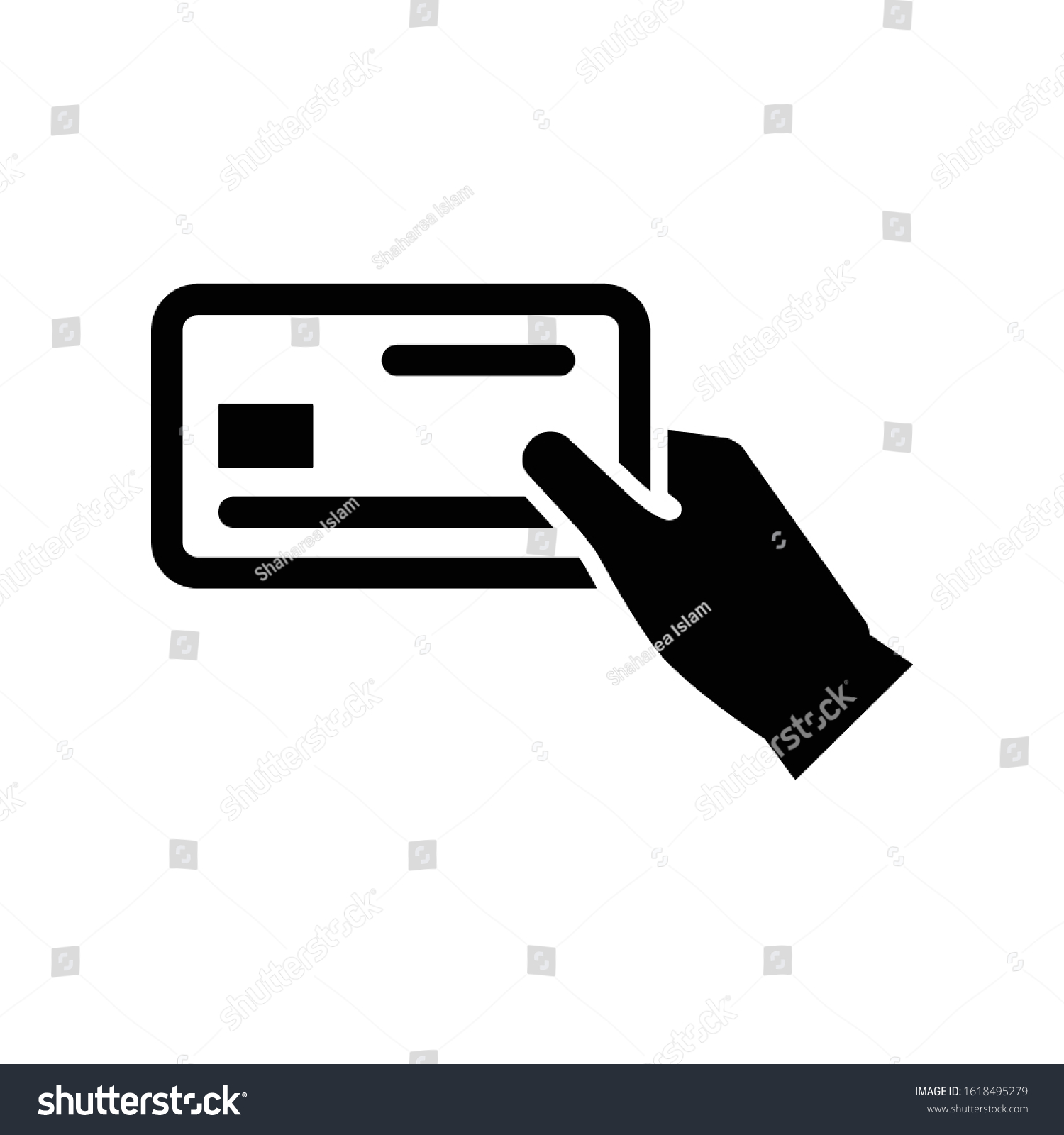 Payment Card Icon Vector Graphics Stock Vector (Royalty Free ...