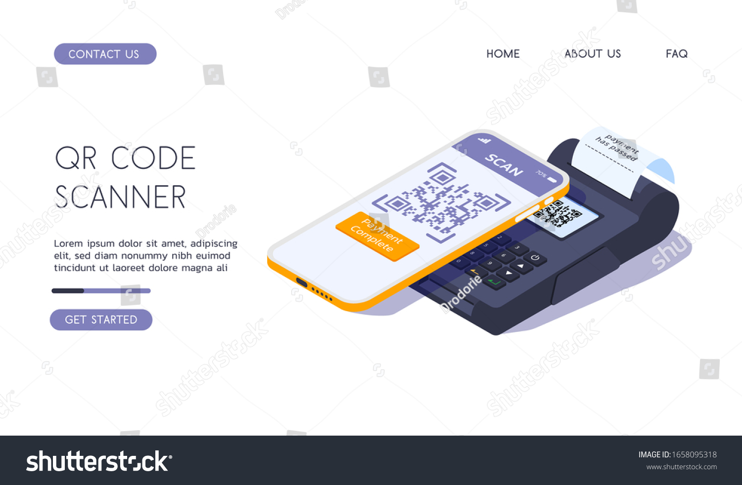 Payment Through Qr Code Scanning Modern 库存矢量图(免版税)1658095318 | Shutterstock Payment Through Qr Code Scanning Modern 库存矢量图(免版税)1658095318 | Shutterstock