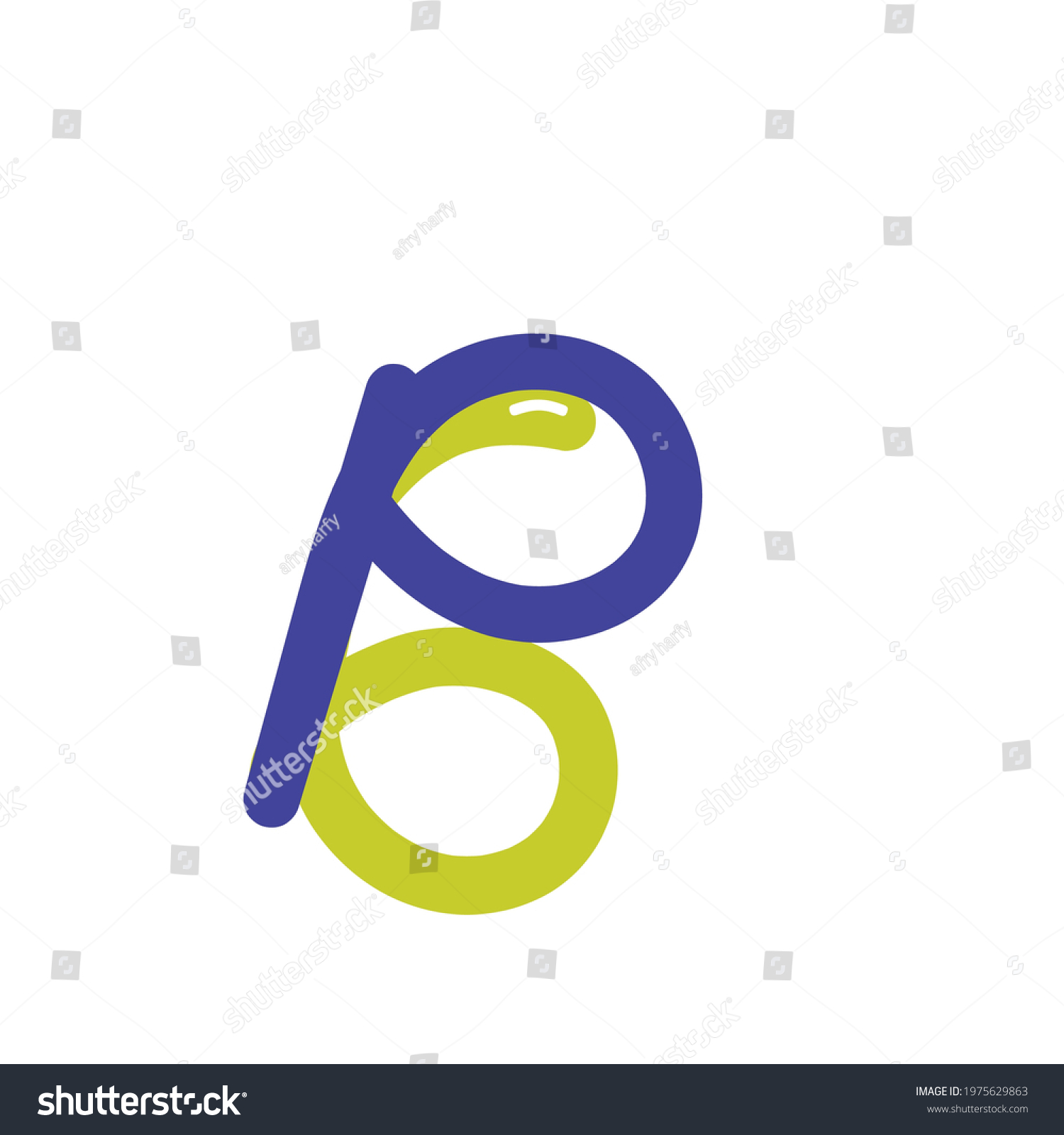 Pb P6 Logo Initials Creative Pb Stock Vector (Royalty Free) 1975629863 ...