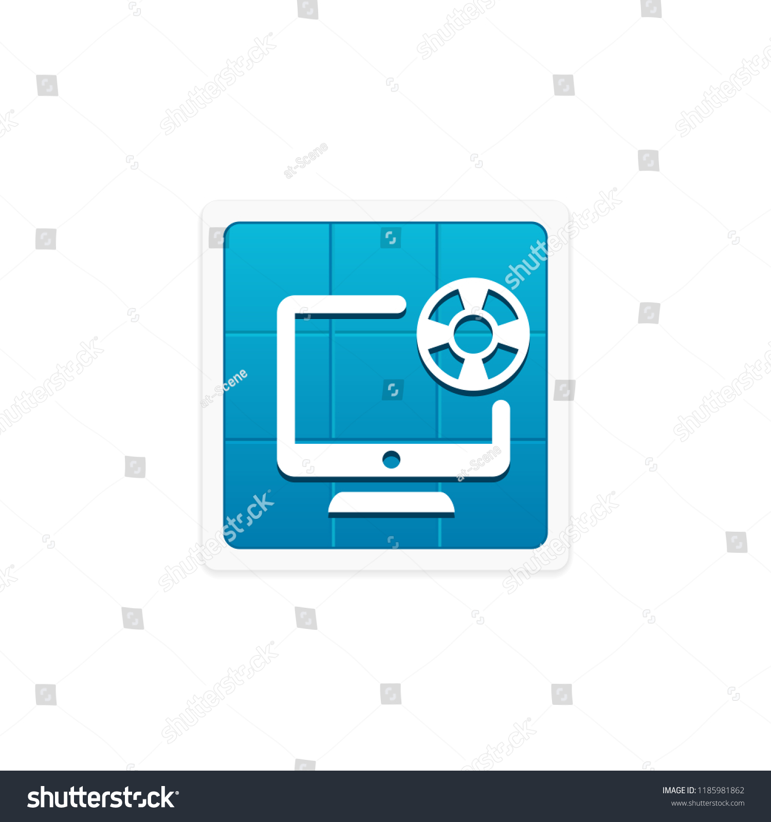 Pc Guard App Icon Stock Vector (Royalty Free) 1185981862 | Shutterstock