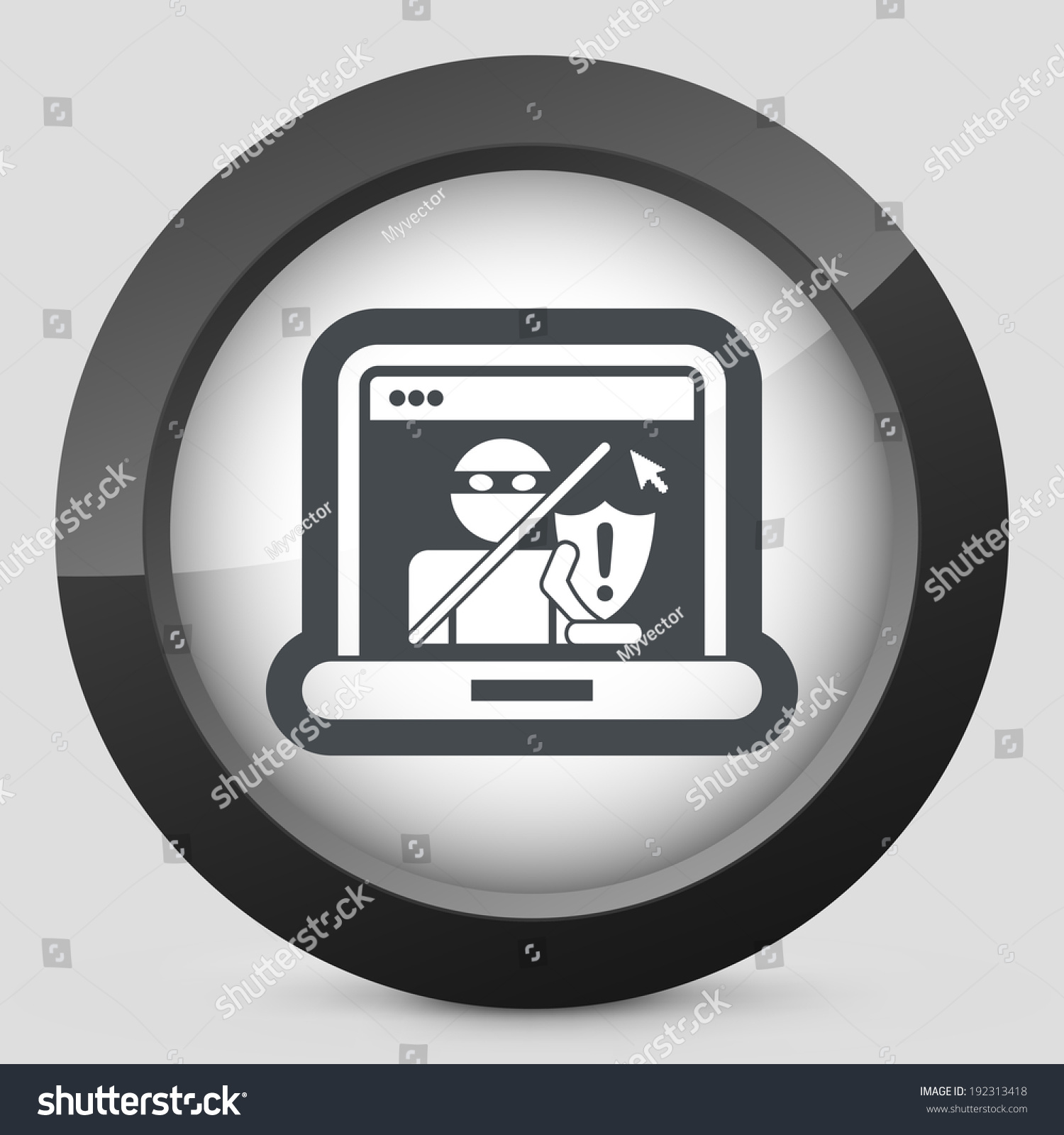 Pc Protection Stock Vector (Royalty Free) 192313418 | Shutterstock