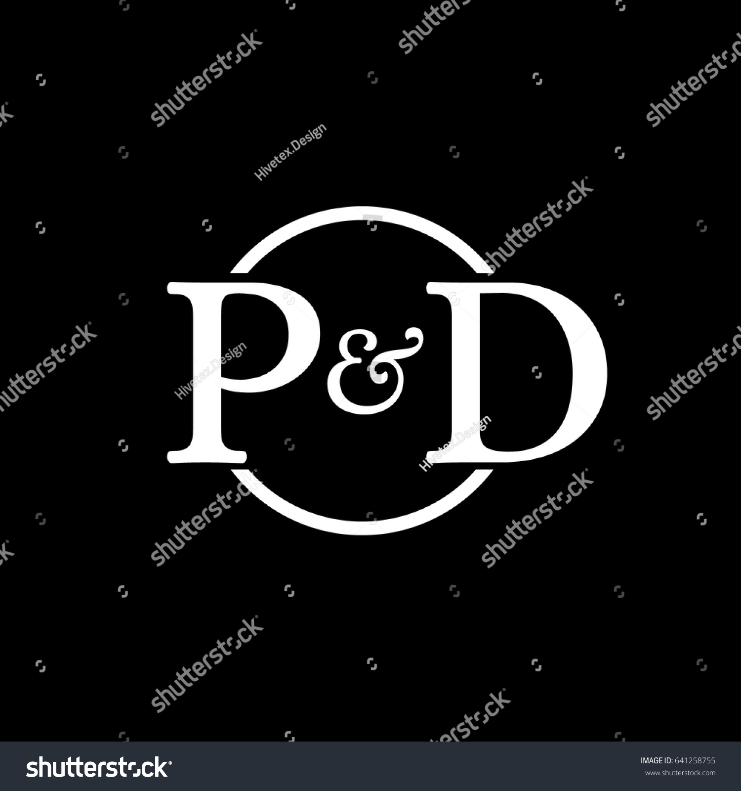 Pd Logo Stock Vector (Royalty Free) 641258755 | Shutterstock