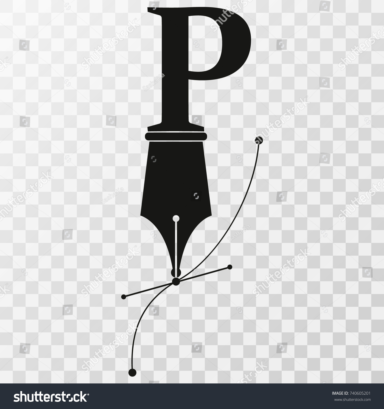 Pen Tool Vector Computer Graphics Curve Stock Vector (Royalty Free ...