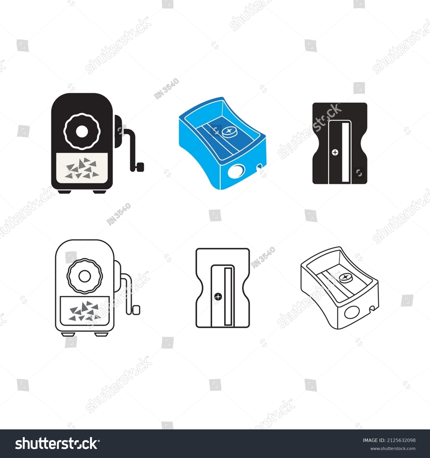 5,696 Sharpener outline Images, Stock Photos & Vectors | Shutterstock