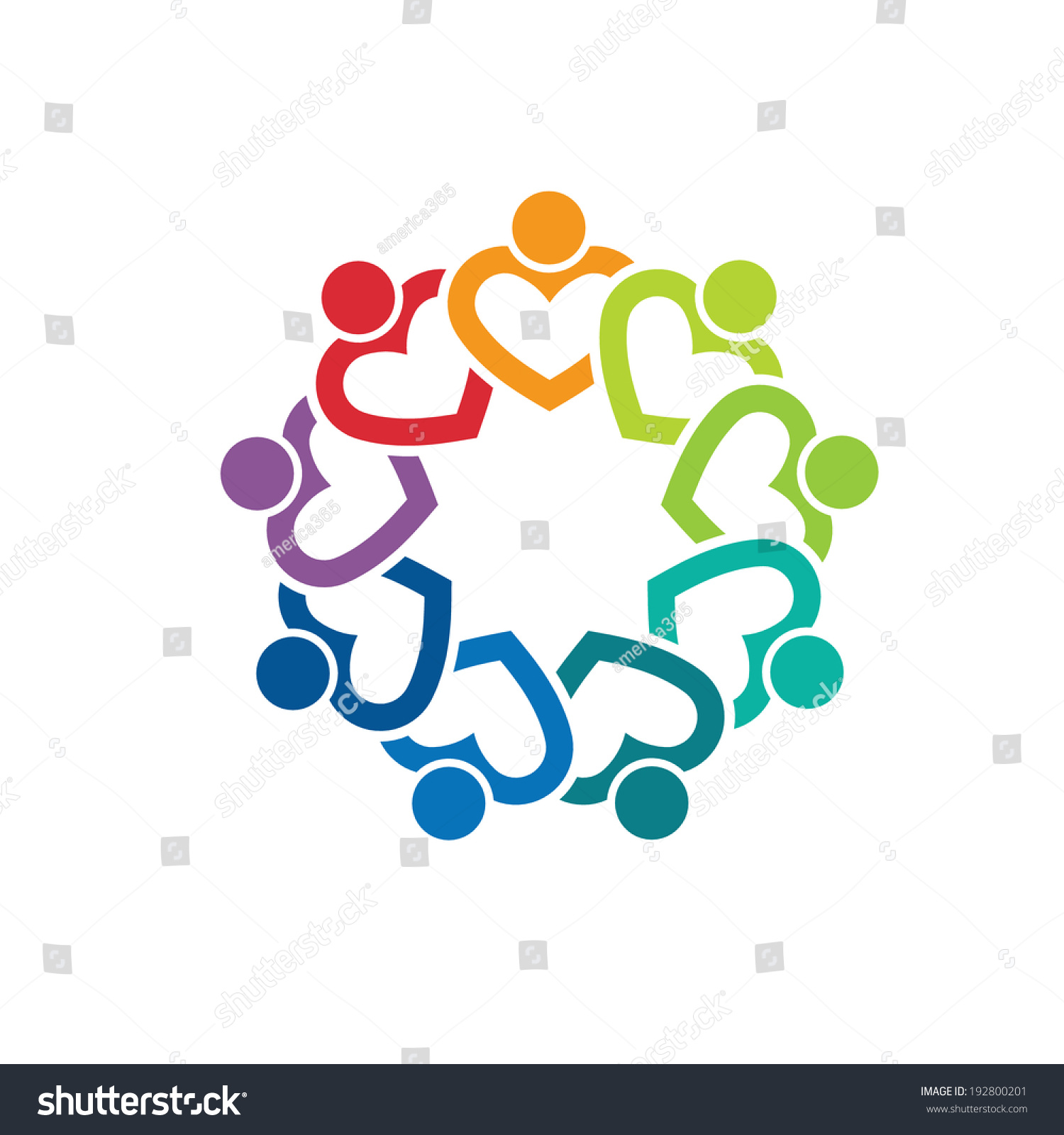 People Group Graphic Stock Vector (Royalty Free) 192800201 | Shutterstock