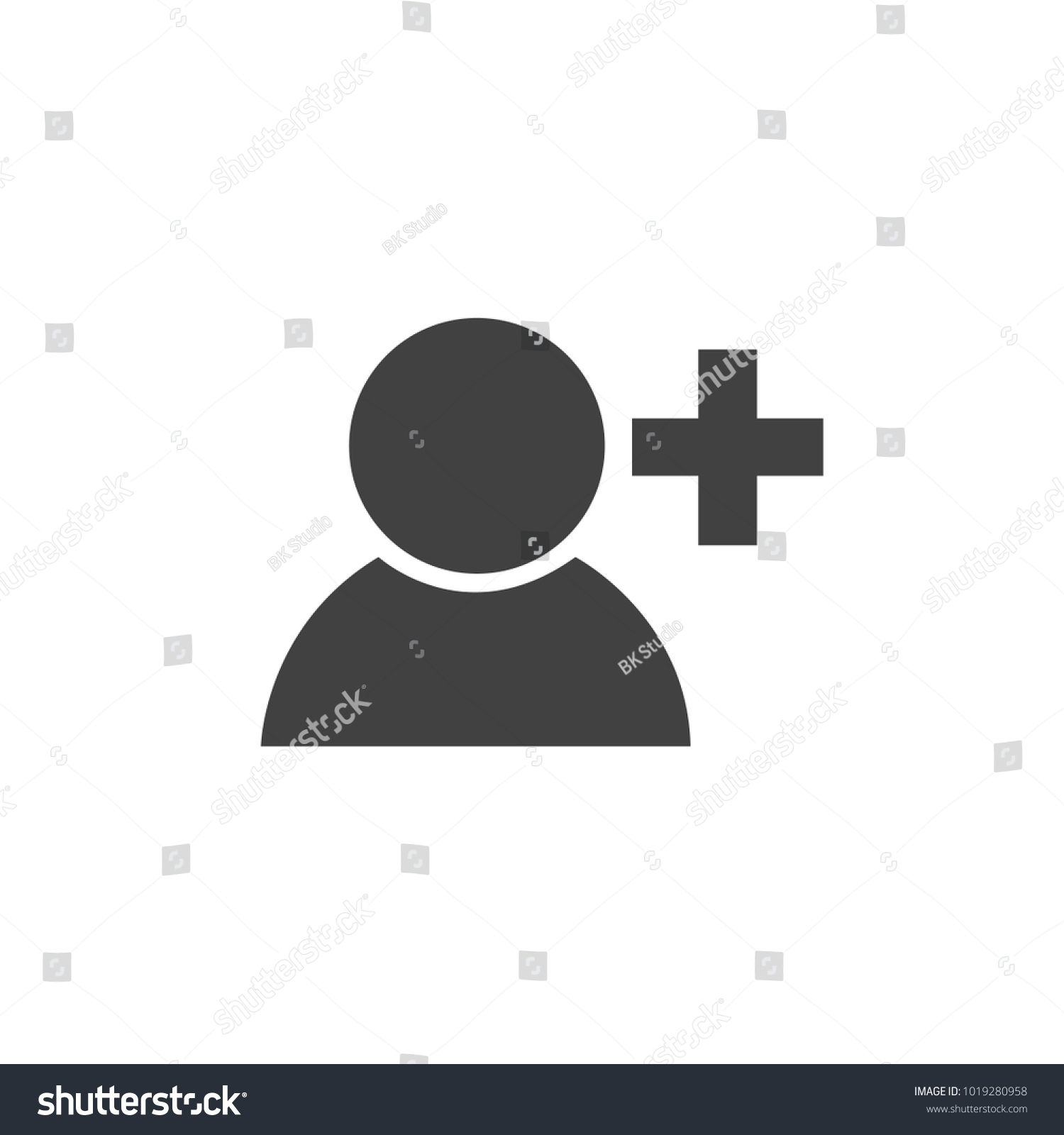 People Icon Web Stock Vector (Royalty Free) 1019280958