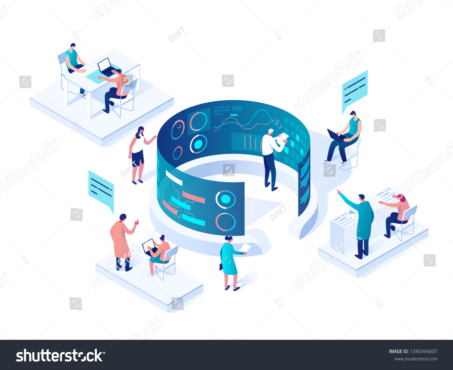 6,495 Isometric interaction Images, Stock Photos & Vectors | Shutterstock