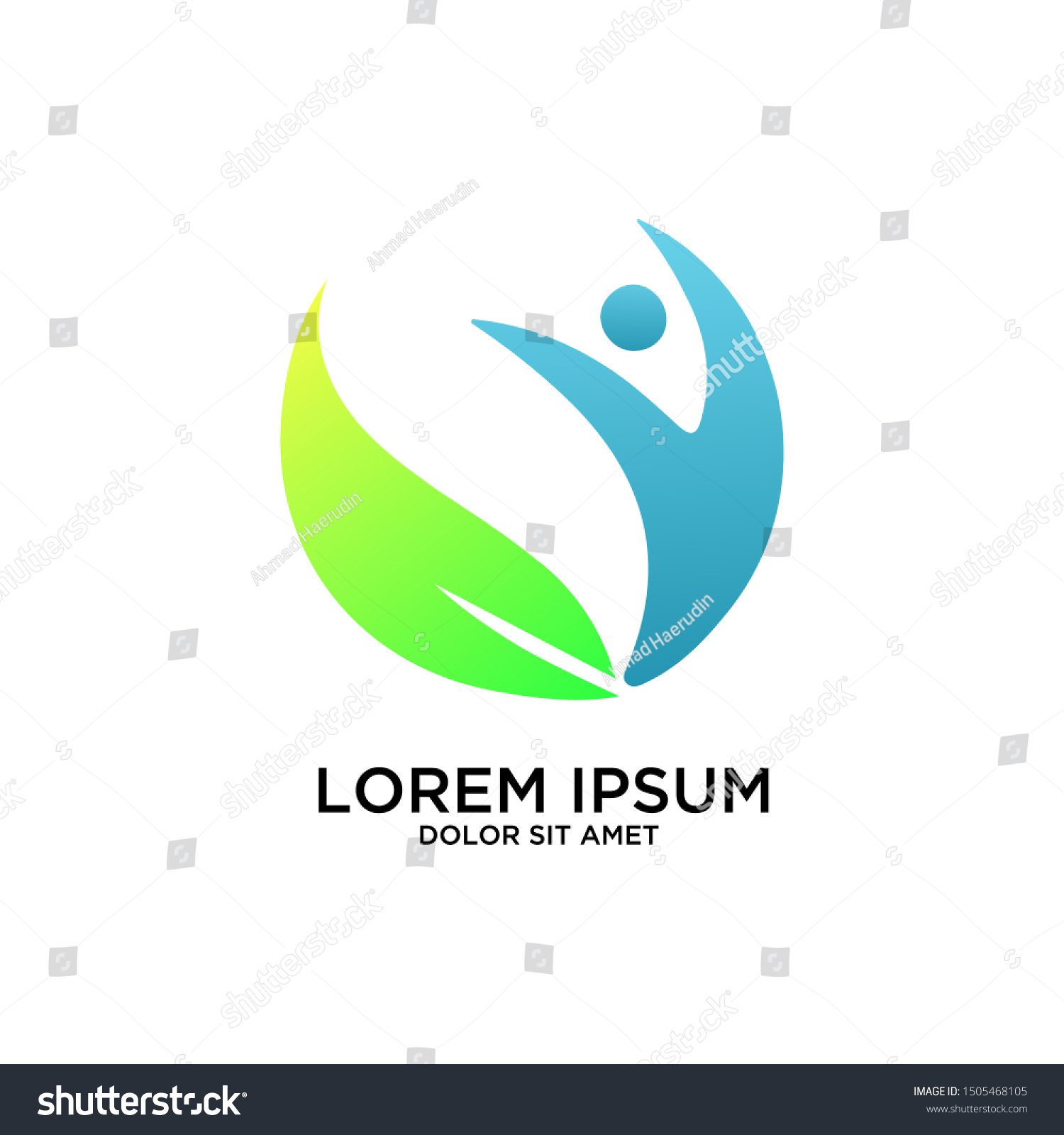 People Life Vector Logo Template : image vectorielle de stock (libre de ...