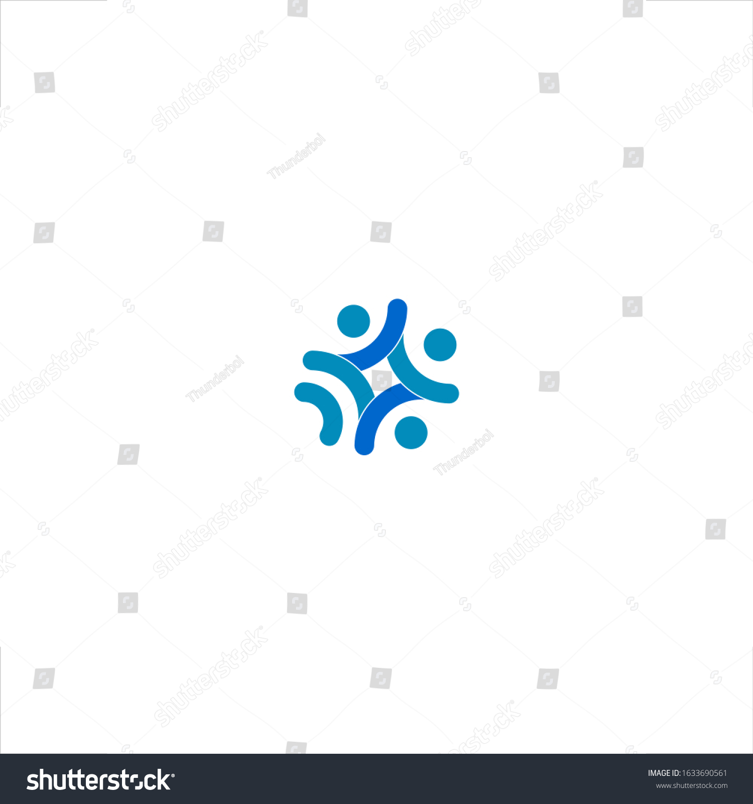 People Logo Unity Design Wireless Stock Vector (Royalty Free ...