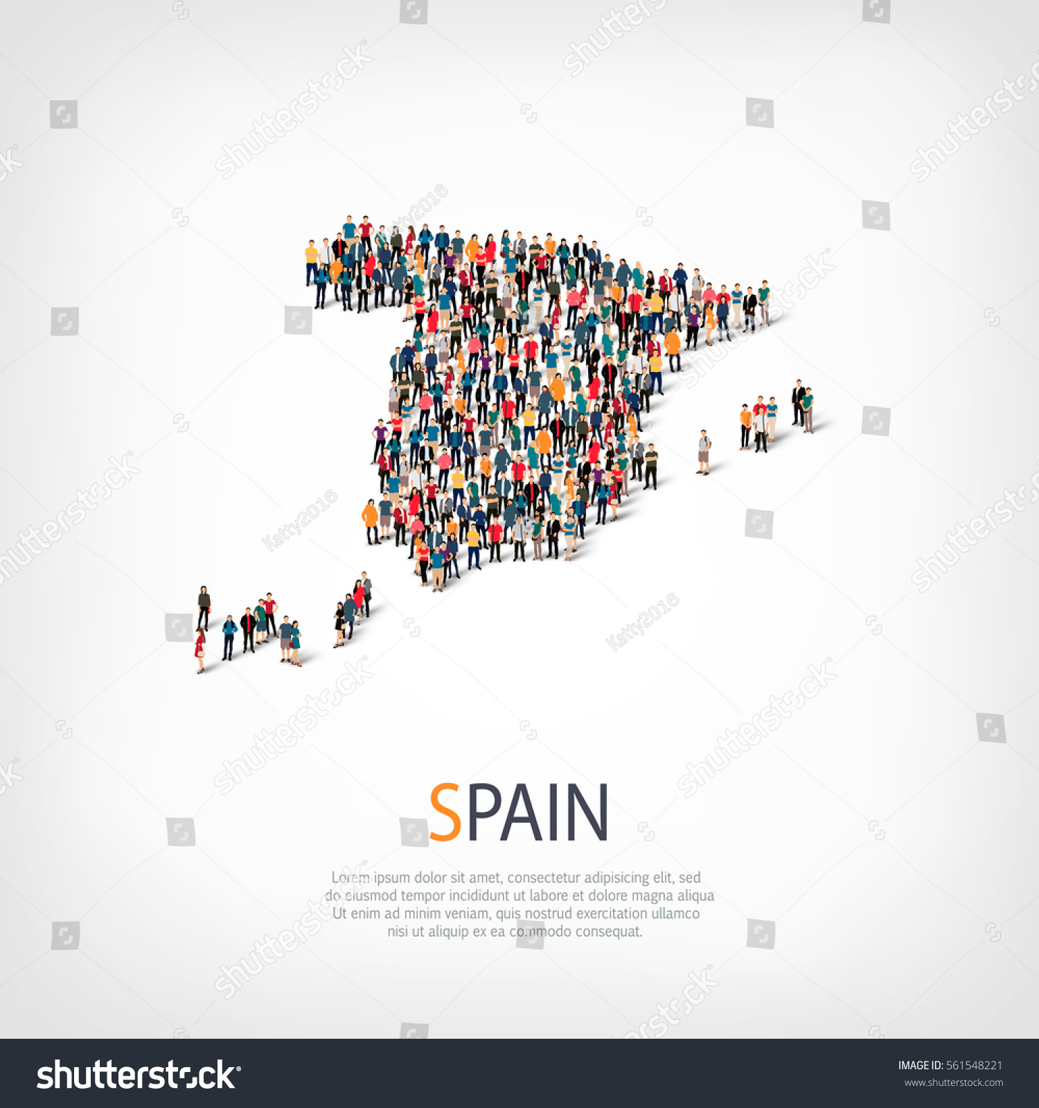 7,465 Spain population Images, Stock Photos & Vectors | Shutterstock