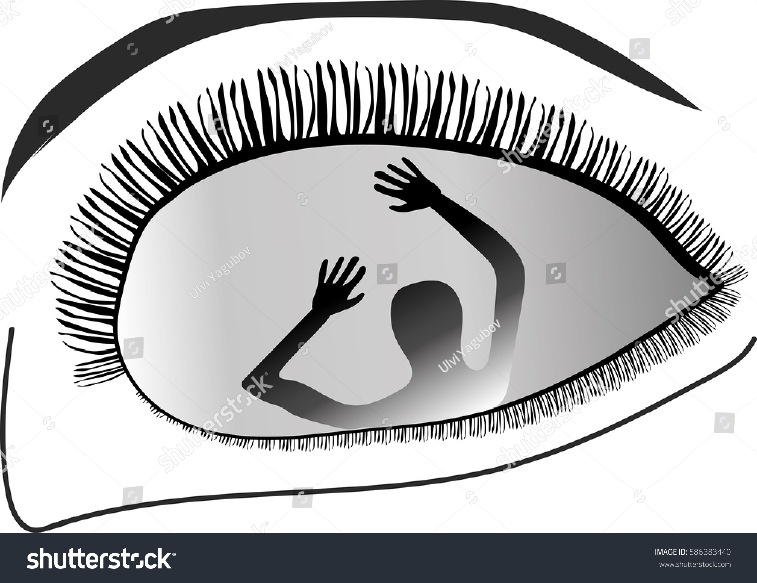 People Need Help Eyes Vector Stock Vector (Royalty Free) 586383440 ...