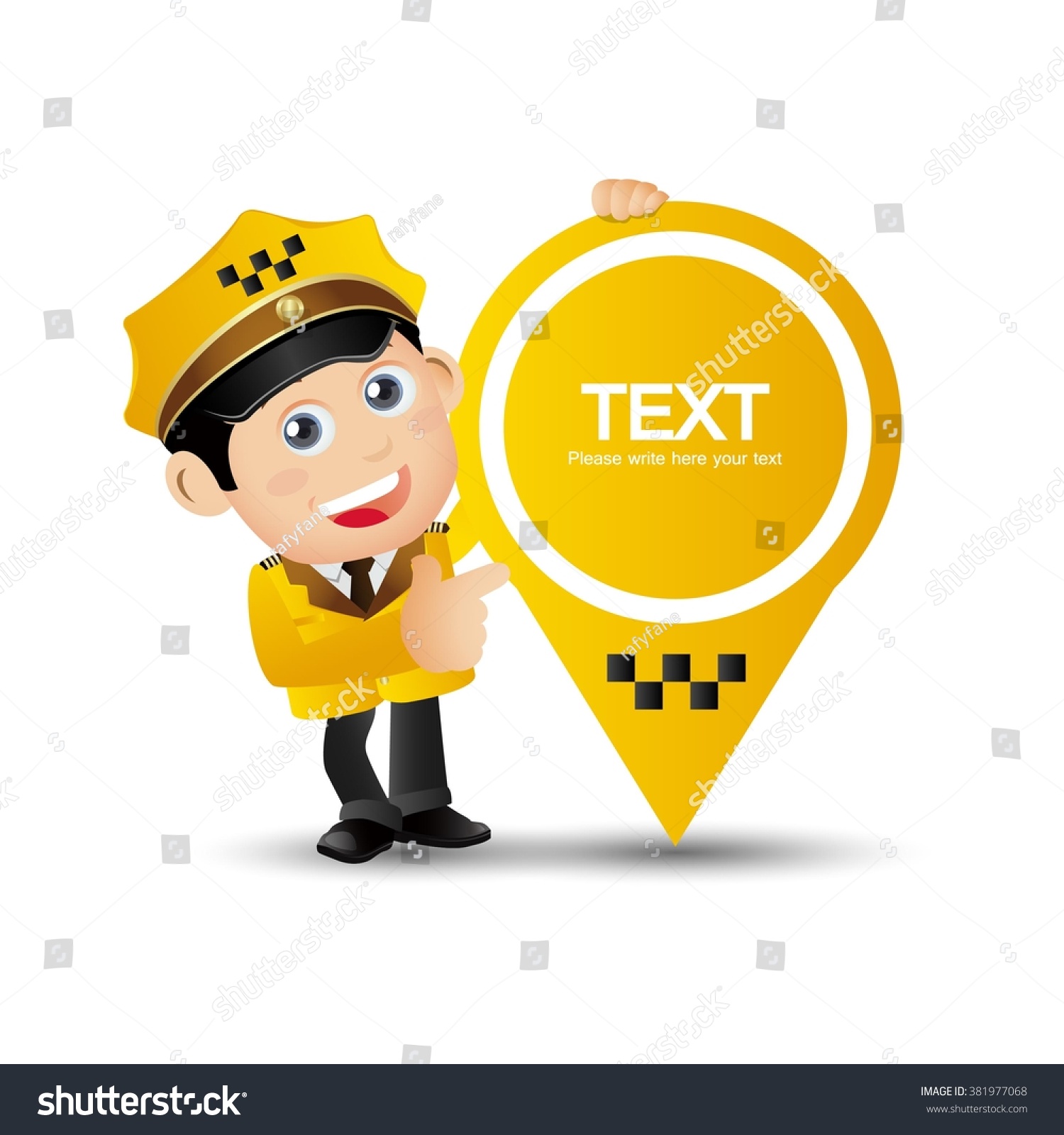 People Set Profession Driver Stock Vector (Royalty Free) 381977068 ...