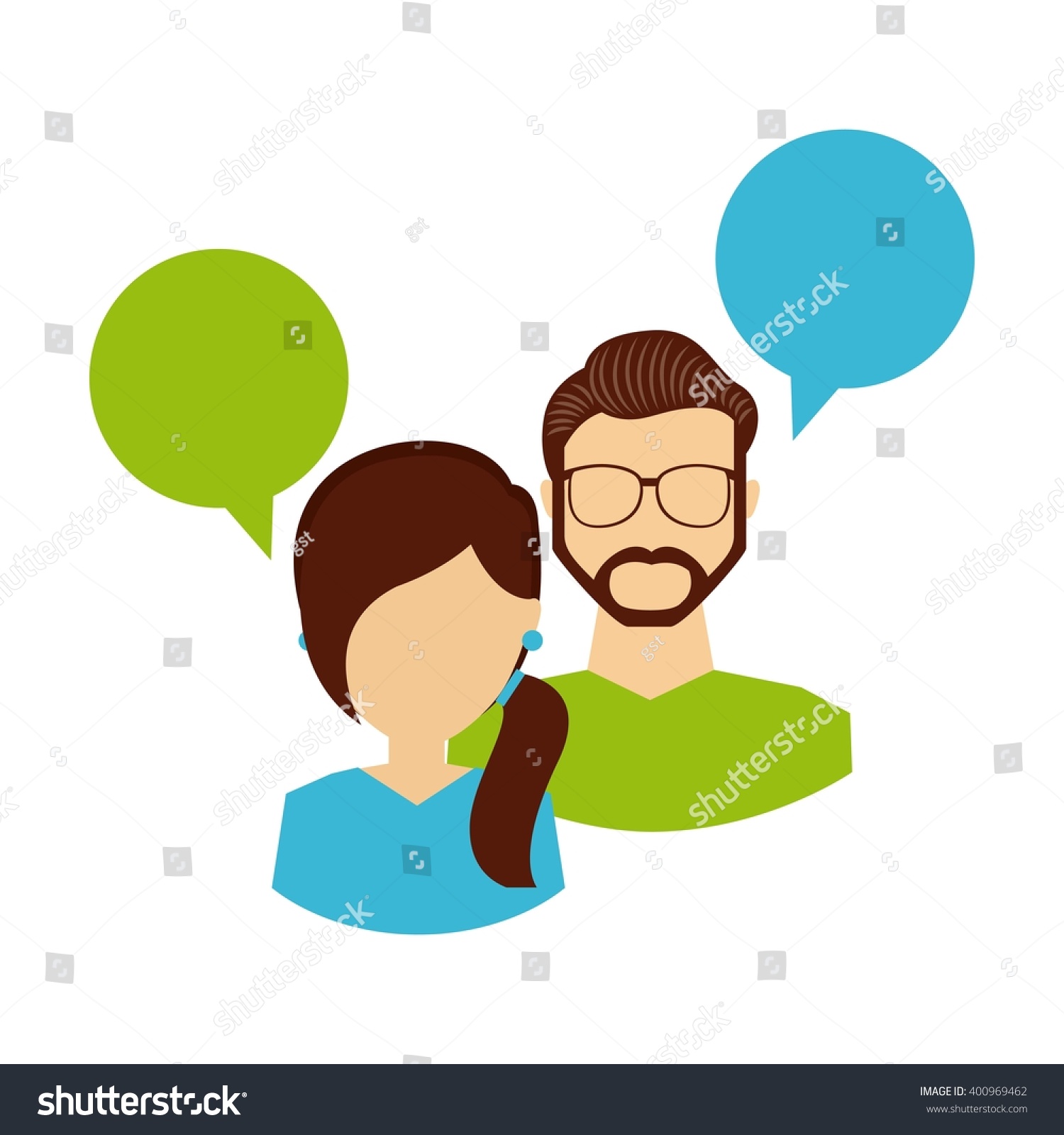 People Sharing Design Stock Vector (Royalty Free) 400969462 | Shutterstock