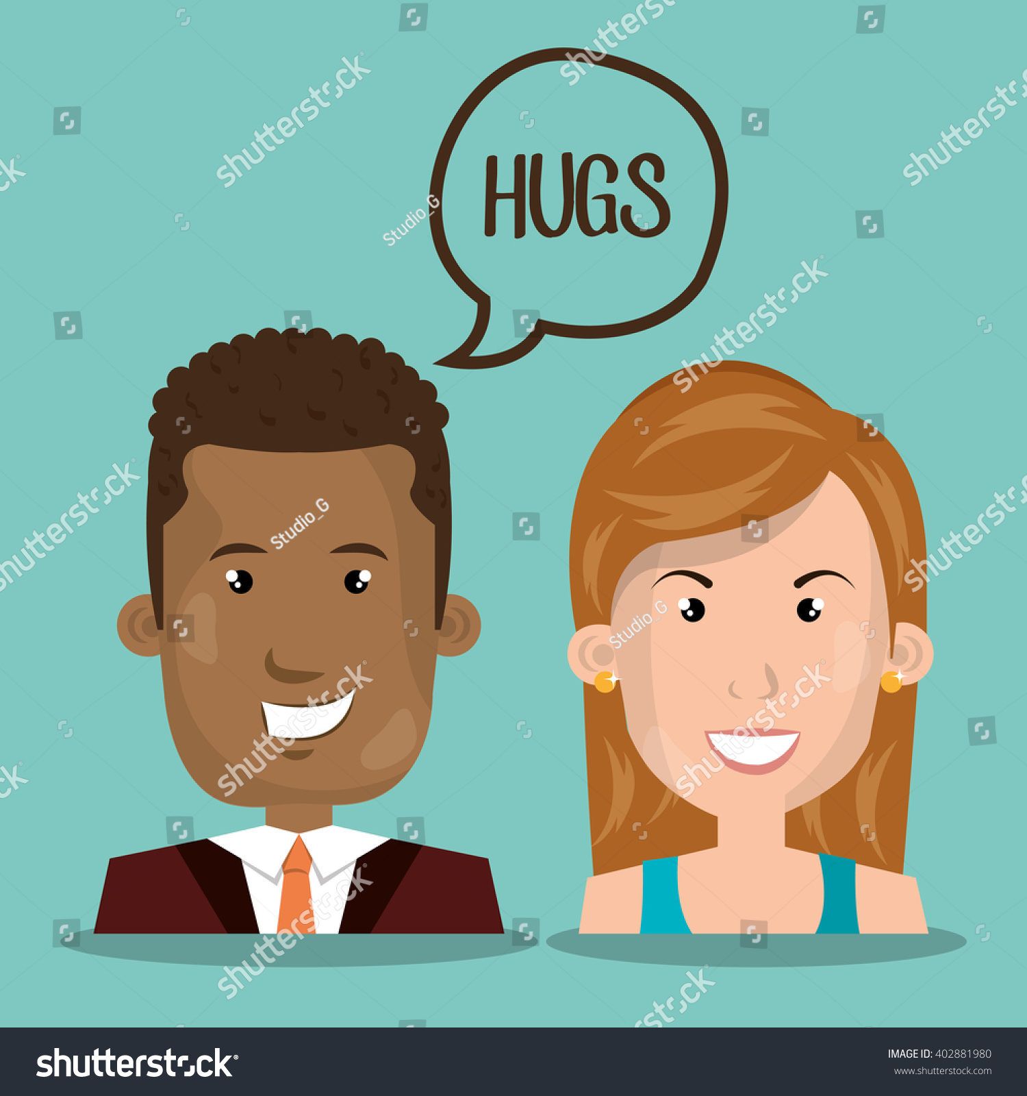 People Talking Design Stock Vector (Royalty Free) 402881980 | Shutterstock