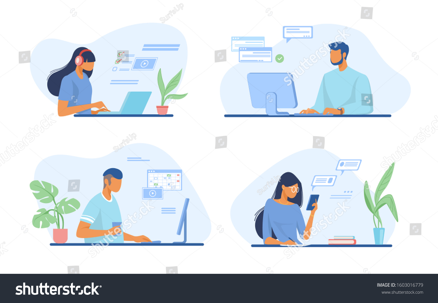 Communication desktop : 445 613 images, photos et images vectorielles ...