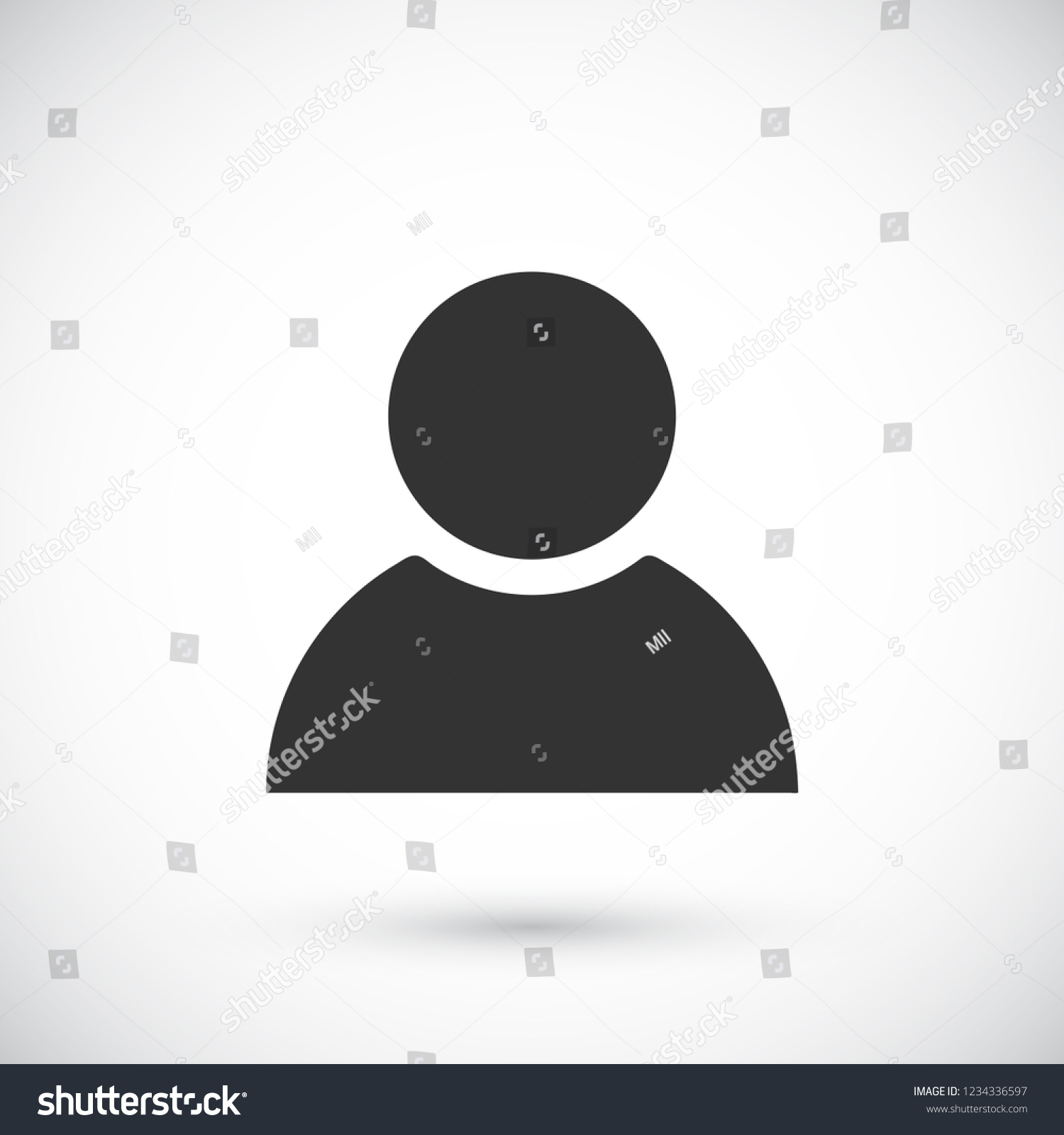 People Vector Icon Stock Vector (Royalty Free) 1234336597 | Shutterstock