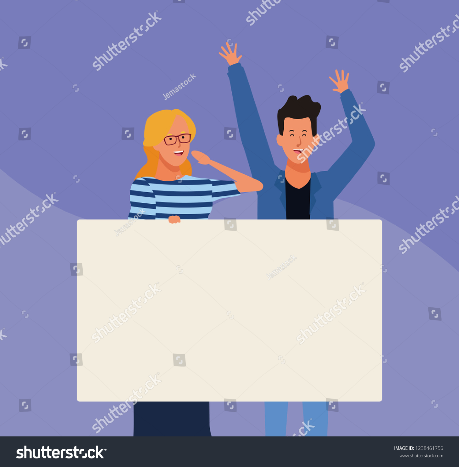 People Posters Stock Vector (Royalty Free) 1238461756 | Shutterstock