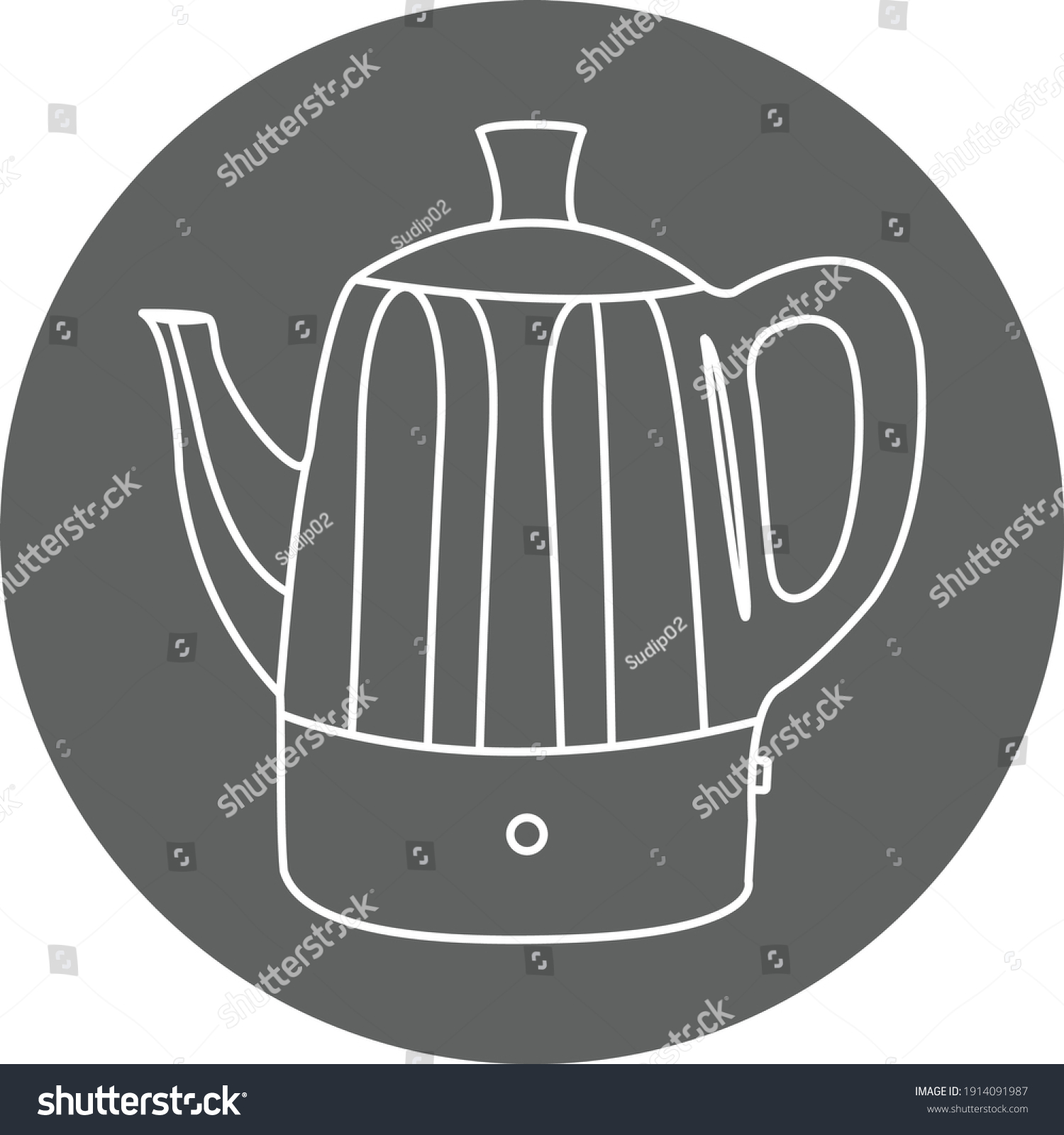 Percolator Icon Vector Illustration Stock Vector (Royalty Free ...