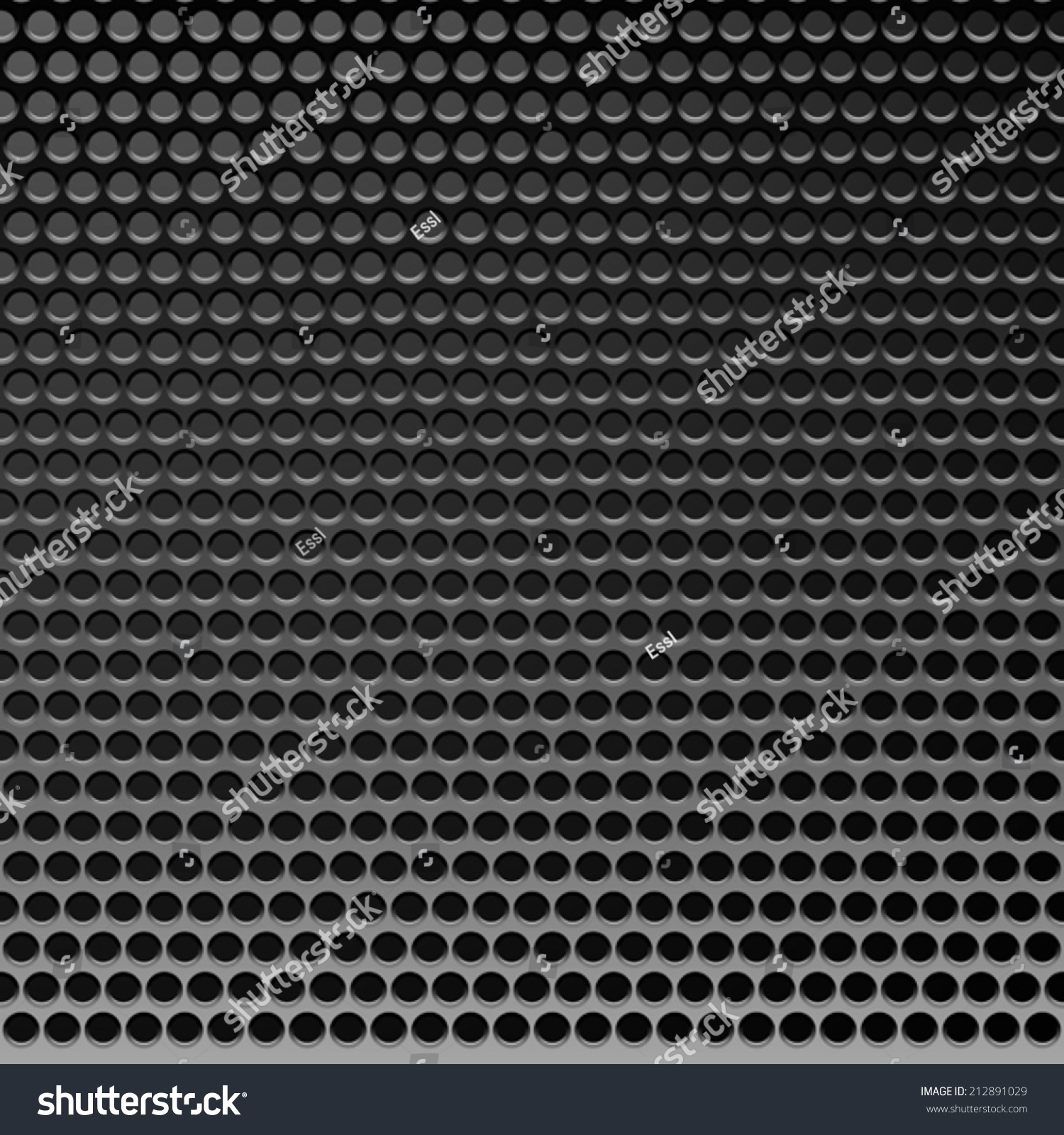 Perforated Metal Template Translucent Grid Background Stock Vector ...