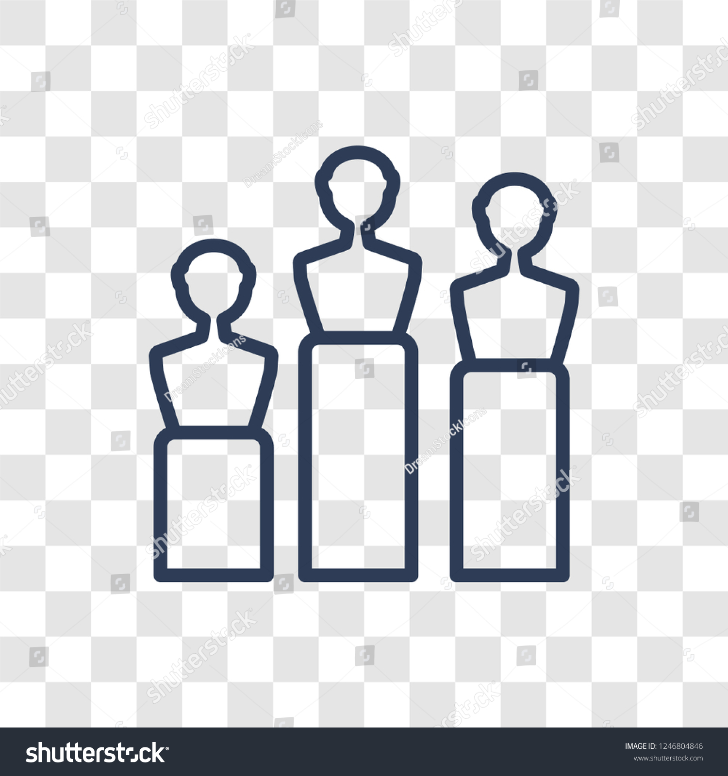 Performance Icon Trendy Linear Performance Logo Stock Vector (Royalty ...