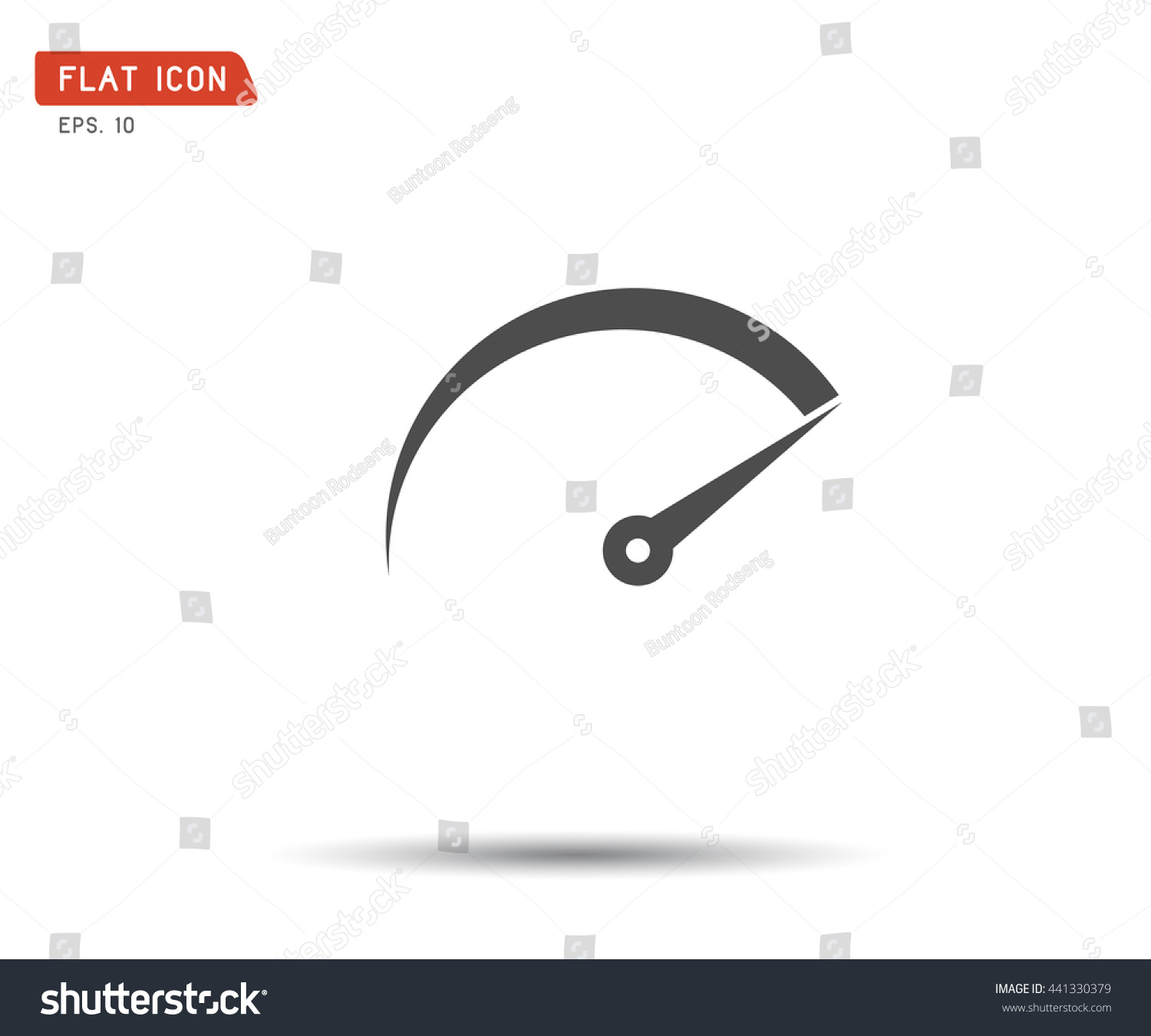Performance Measurement Icon Vector Logo Illustration Stock Vector ...