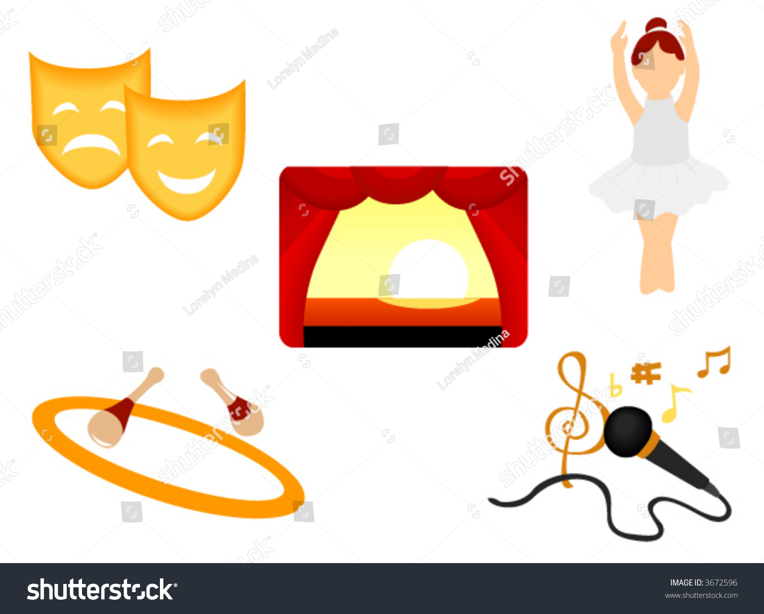 Performing Arts Symbols