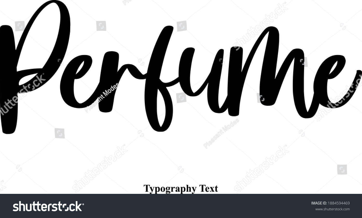 Cita de texto de tipografía cursiva: vector de stock (libre de regalías ...