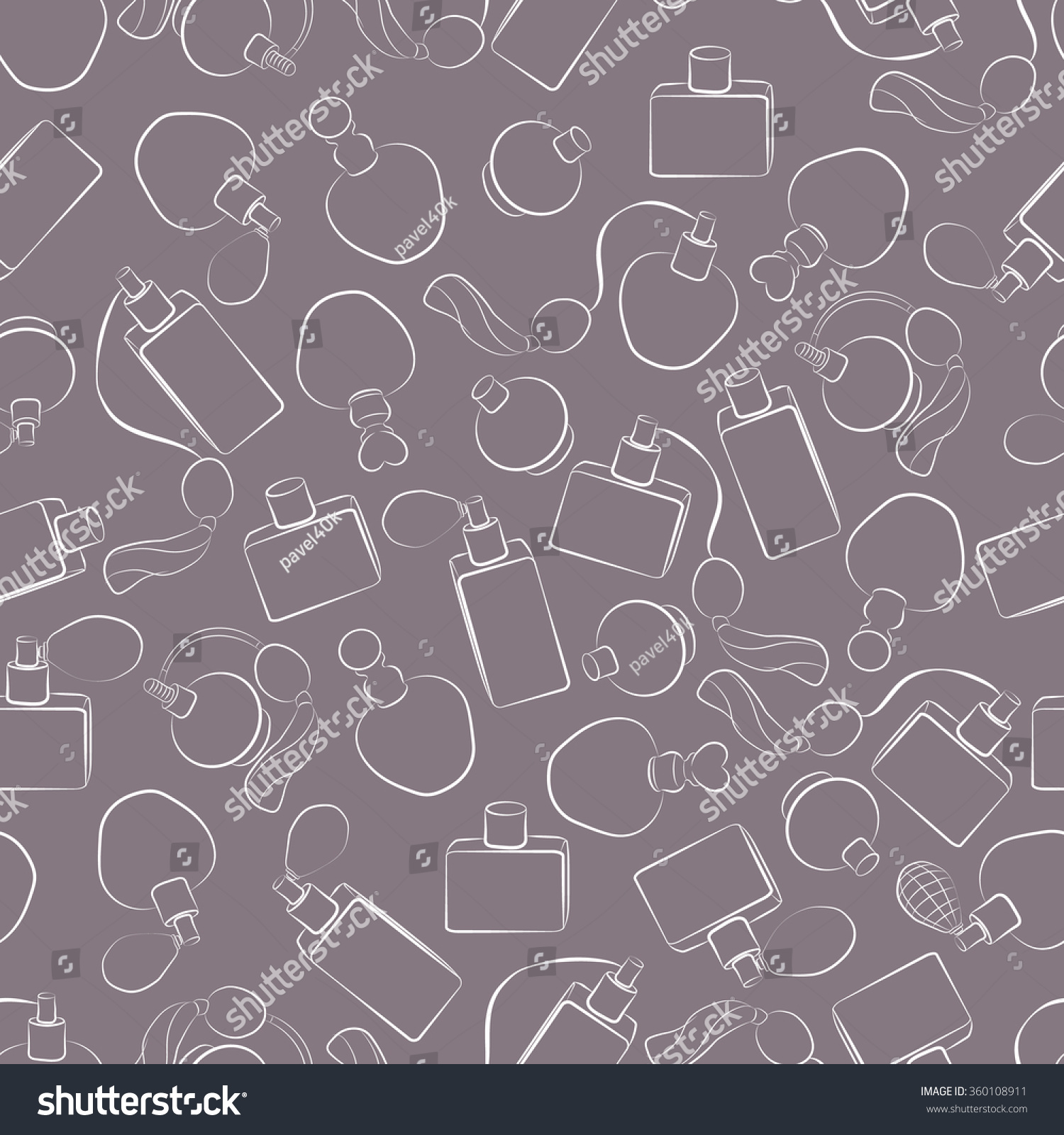 Perfume Design Seamless Background Wallpaper Texture Stock Vector ...