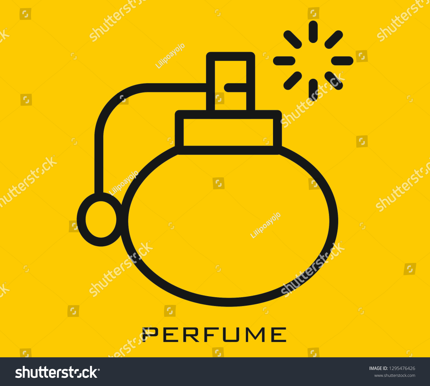 Perfume Icon Signs Stock Vector (Royalty Free) 1295476426 | Shutterstock