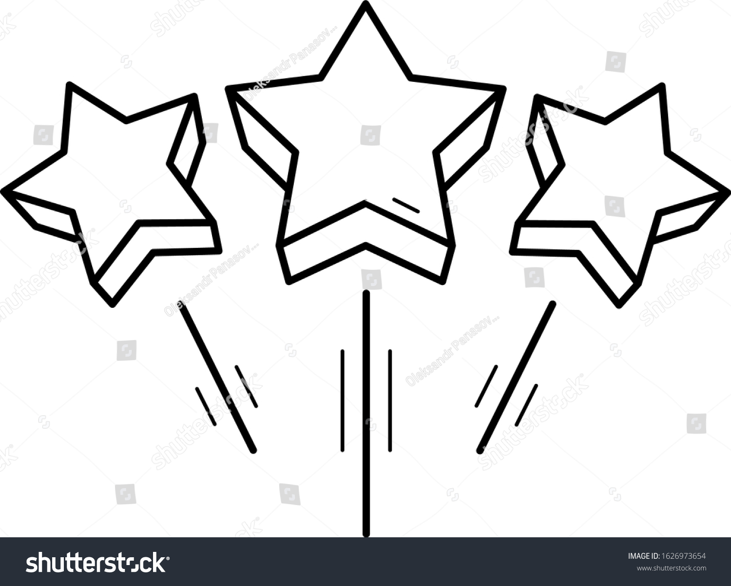 Perks Work Vector Outline Icon Stock Vector (Royalty Free) 1626973654 ...