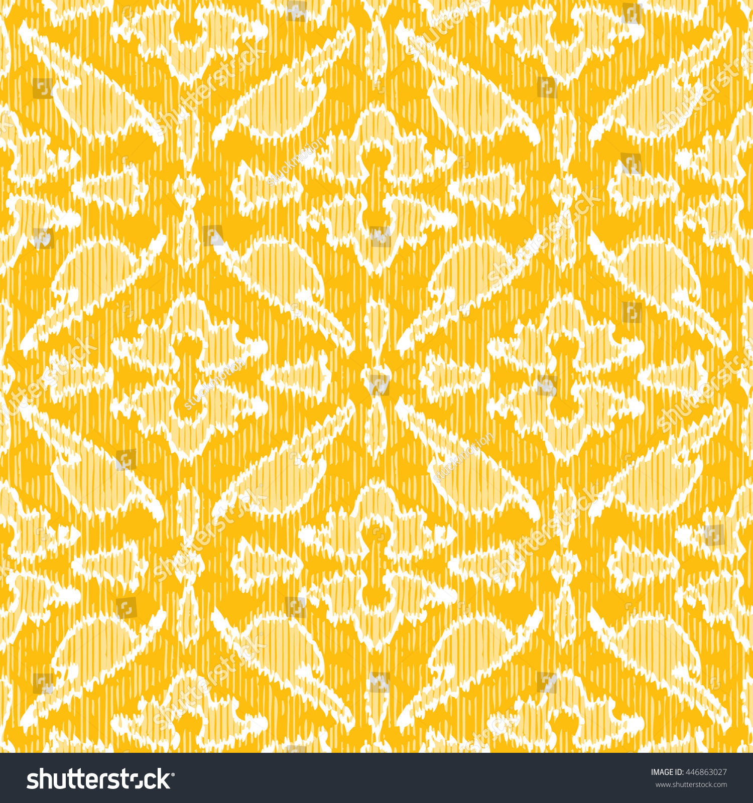 Persian Tribal Arabesque Pattern Seamless Background Stock Vector ...