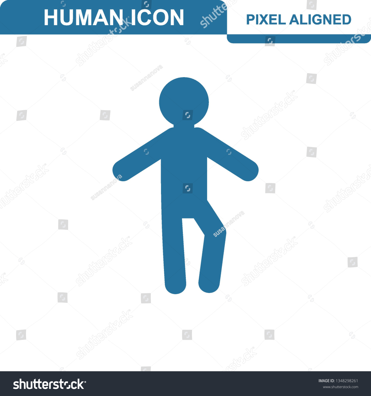 Person Icon Flat Illustration Design Vector Stock Vector (Royalty Free ...