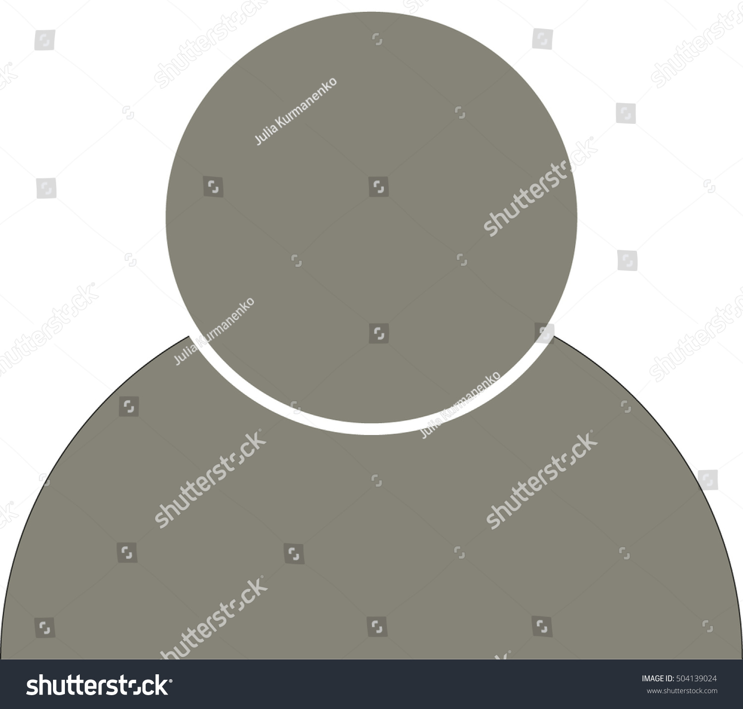 Person Icon Vector Stock Vector (Royalty Free) 504139024 | Shutterstock