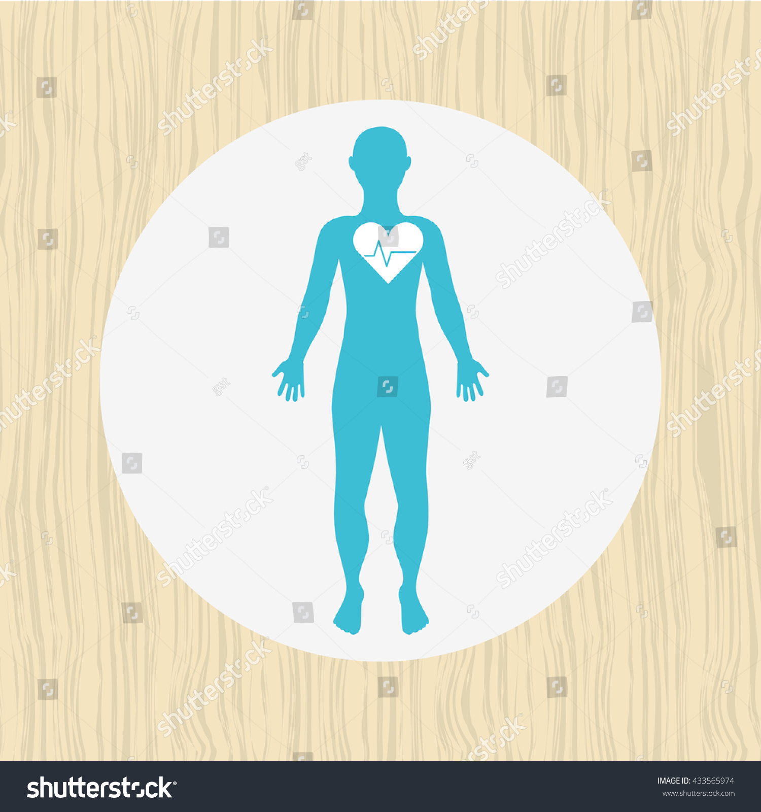 Personal Health Design Stock Vector (Royalty Free) 433565974 | Shutterstock