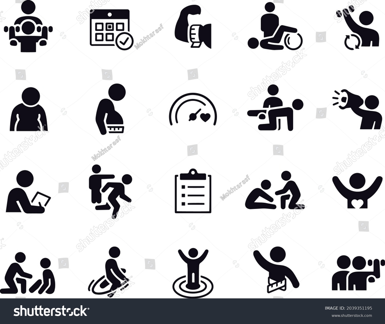 6,466 Personal trainer icon Images, Stock Photos & Vectors | Shutterstock