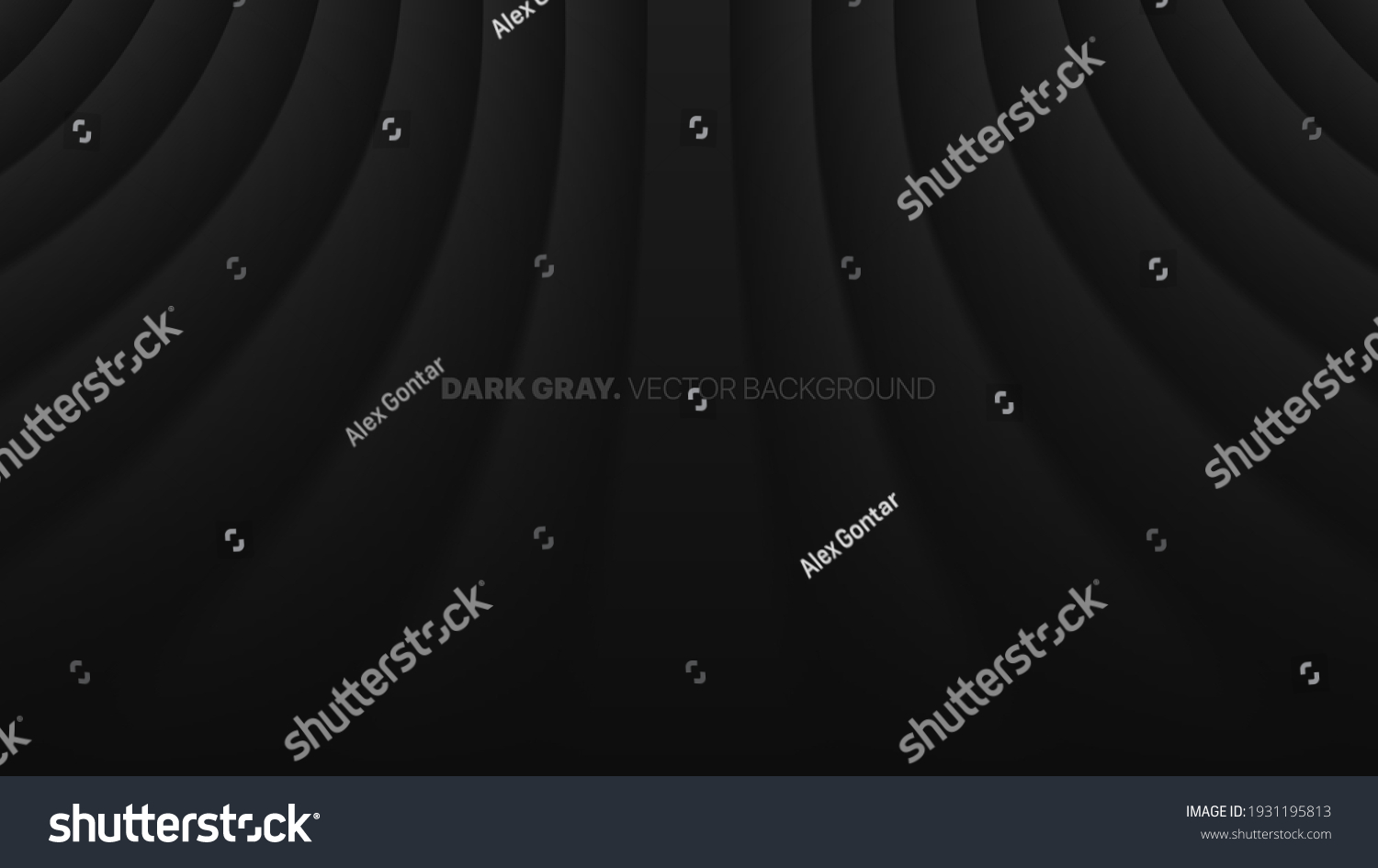 Perspective Bent Smooth Lines 3d Vector Stock Vector (Royalty Free ...