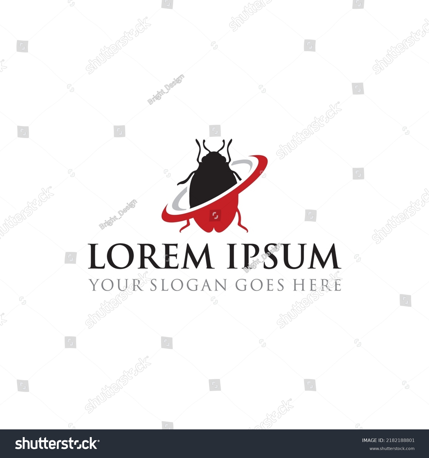 Pest Control Logo Insecticide Logo Stock Vector (Royalty Free ...
