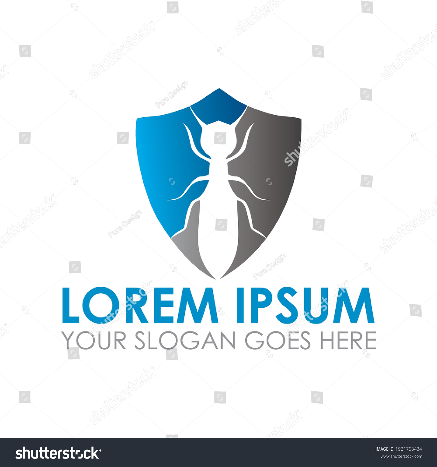 Pest Control Vector Insecticide Logo Stock Vector (Royalty Free ...
