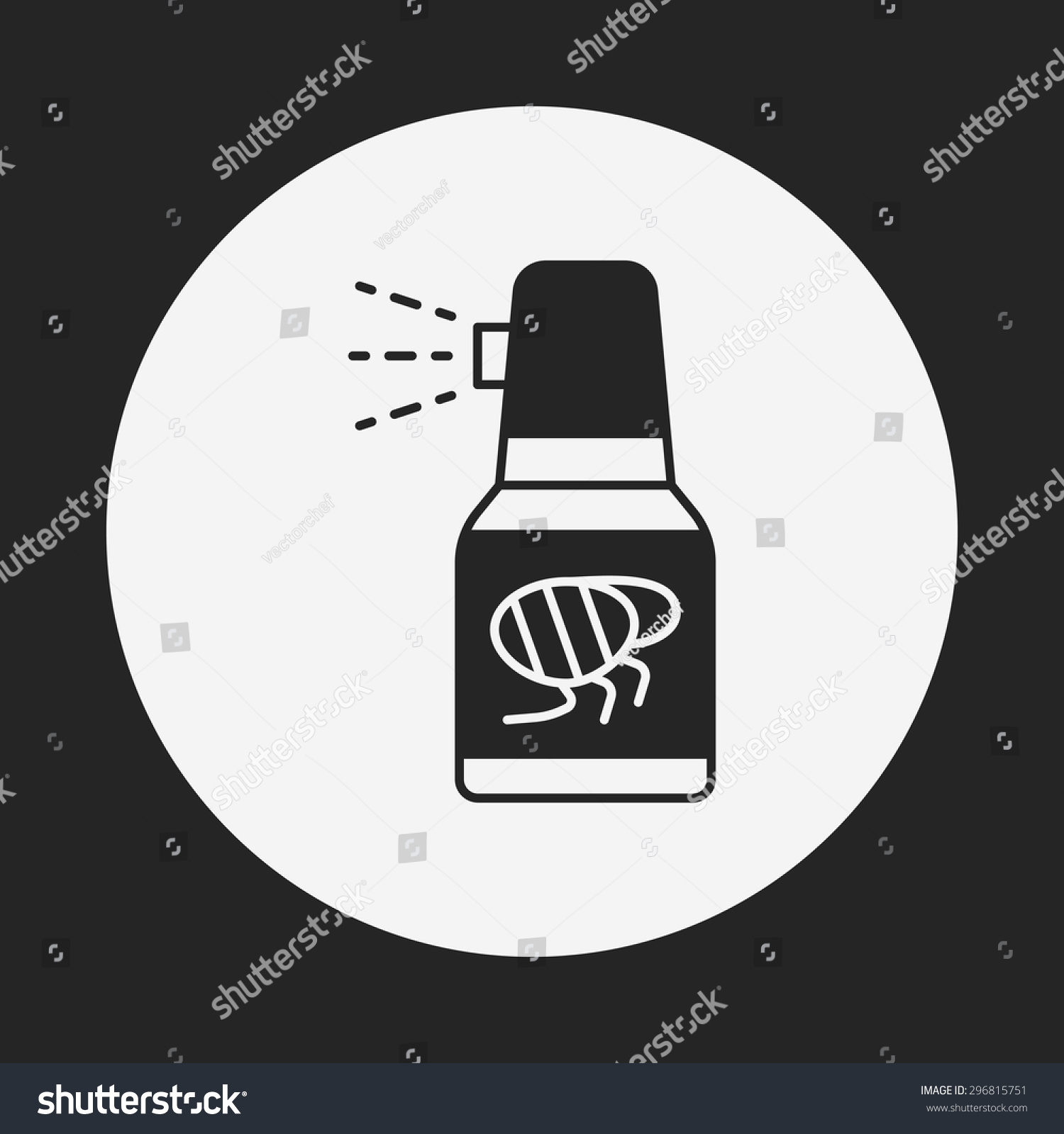 Pet Drug Icon Stock Vector (Royalty Free) 296815751
