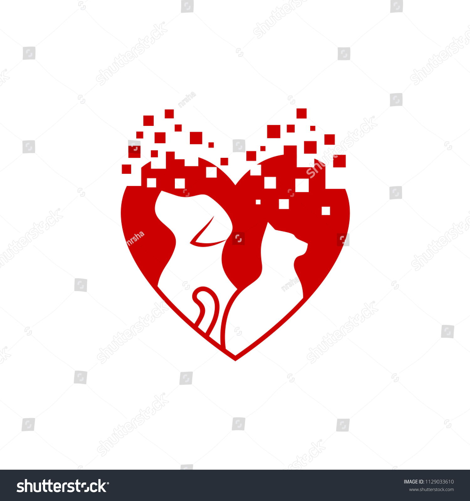 Pet Logo Template Stock Vector (Royalty Free) 1129033610 | Shutterstock
