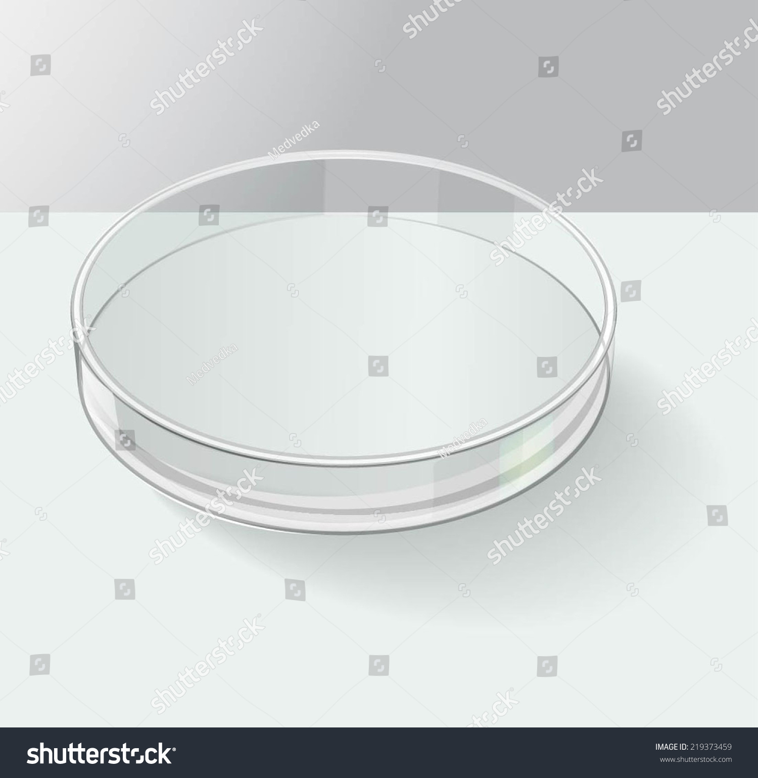Petri Dish Vector Illustration Fully Editable Stock Vector (Royalty ...