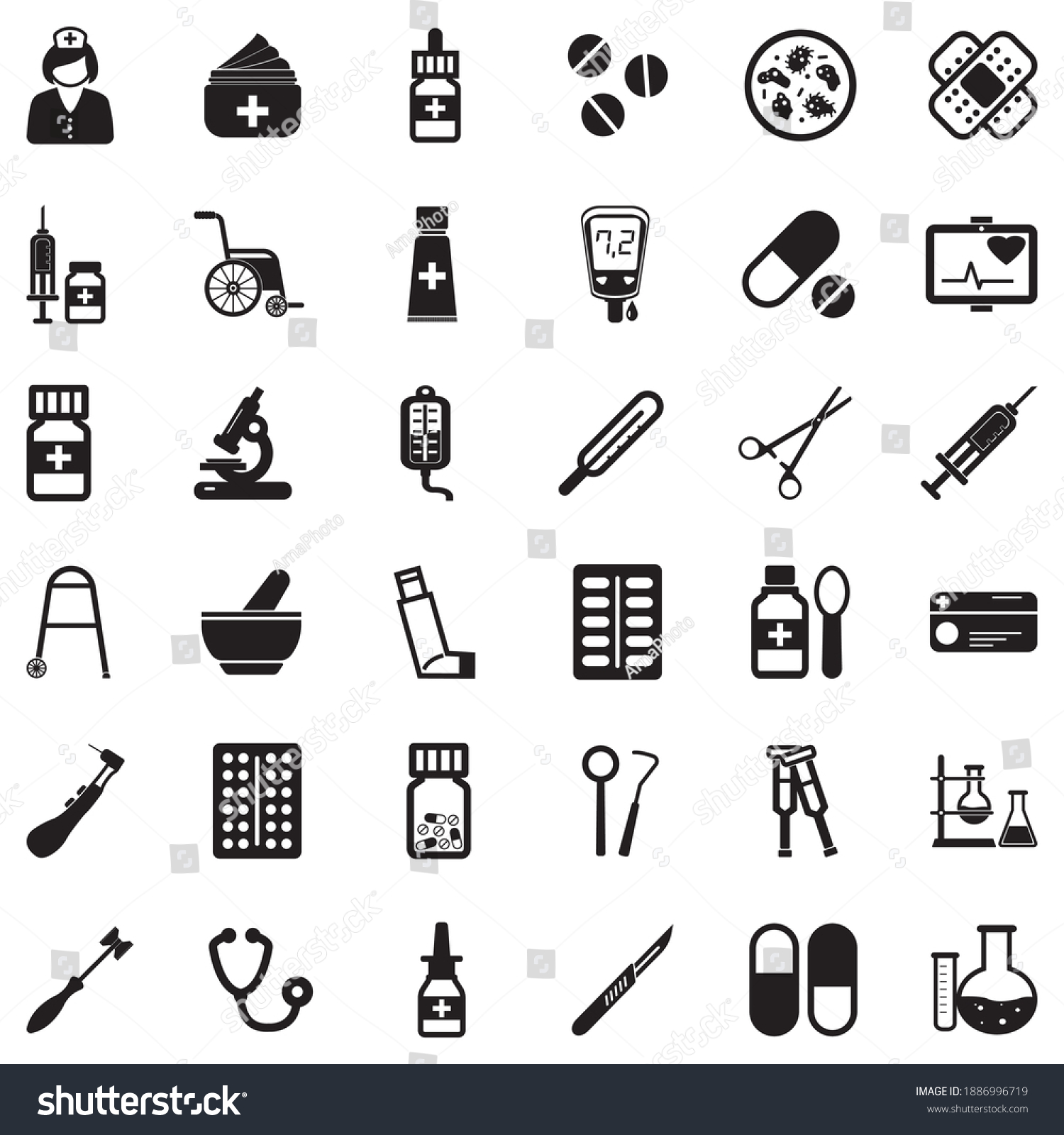 Pharmacy Icons Black Flat Design Vector Stock Vector (Royalty Free ... Pharmacy Icons Black Flat Design Vector Stock Vector (Royalty Free ...