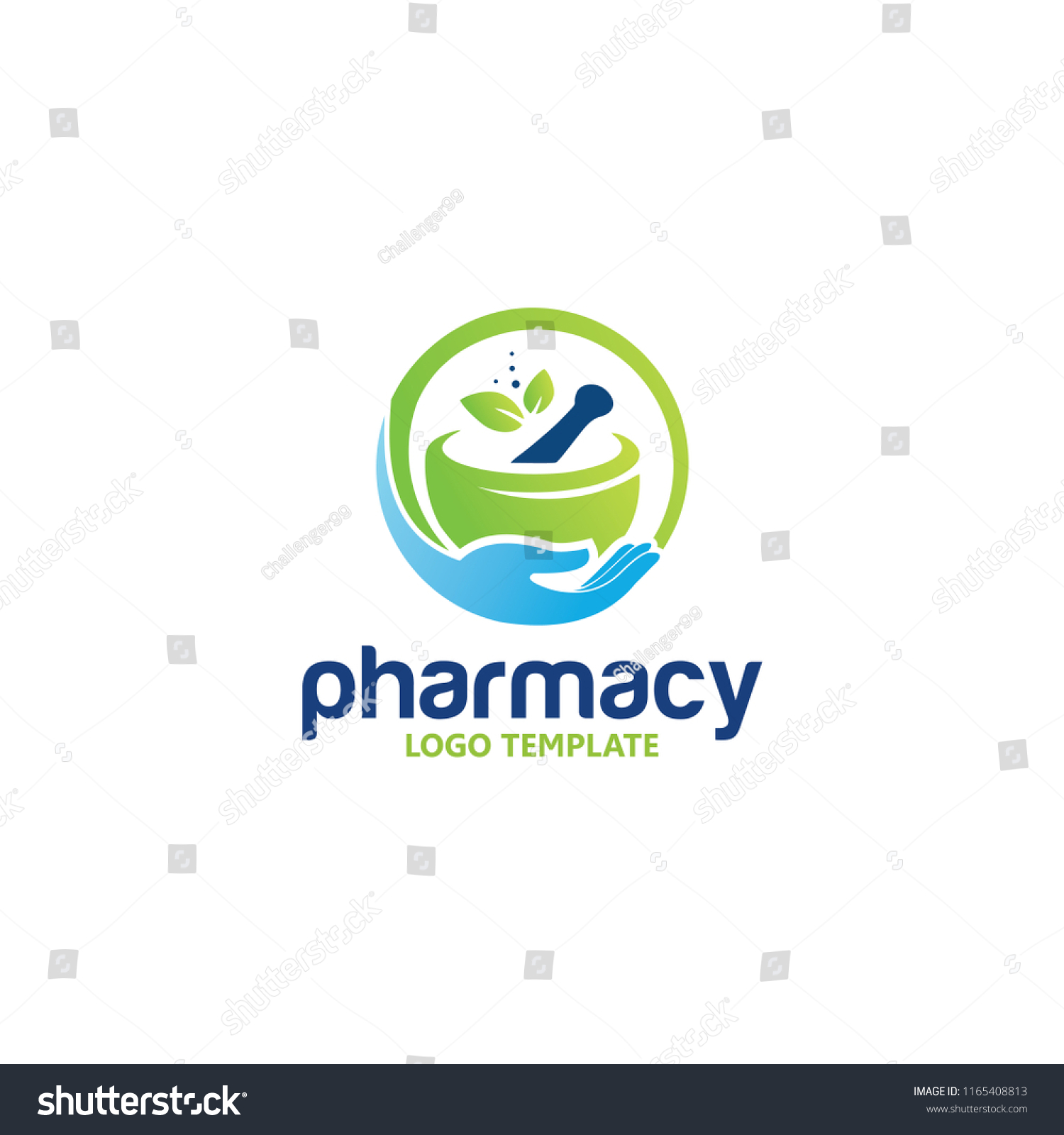 Pharmacy Logo Design: เวกเตอร์สต็อก (ปลอดค่าลิขสิทธิ์) 1165408813