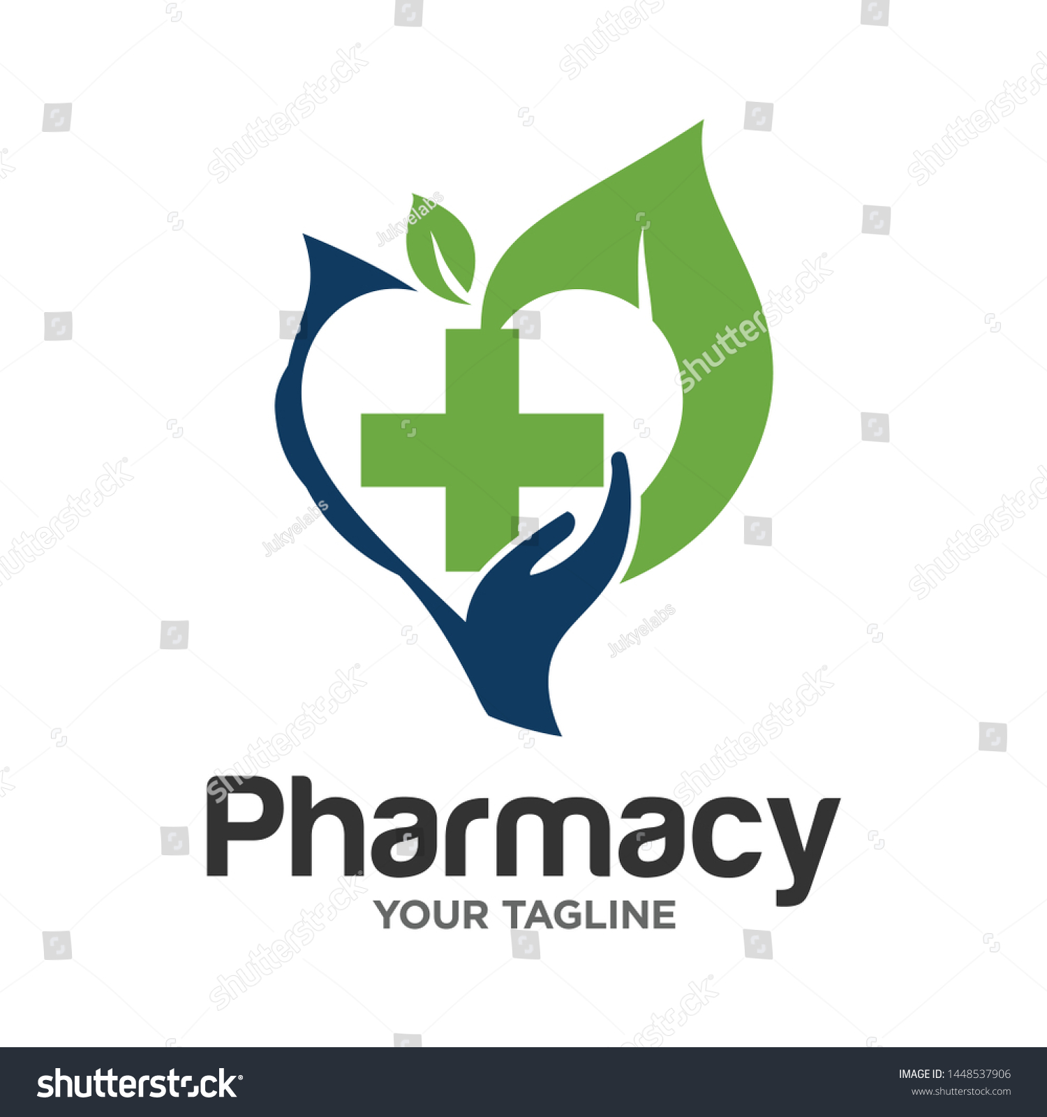 Pharmacy Logo Design Stock Vector Stock Vector (Royalty Free ...