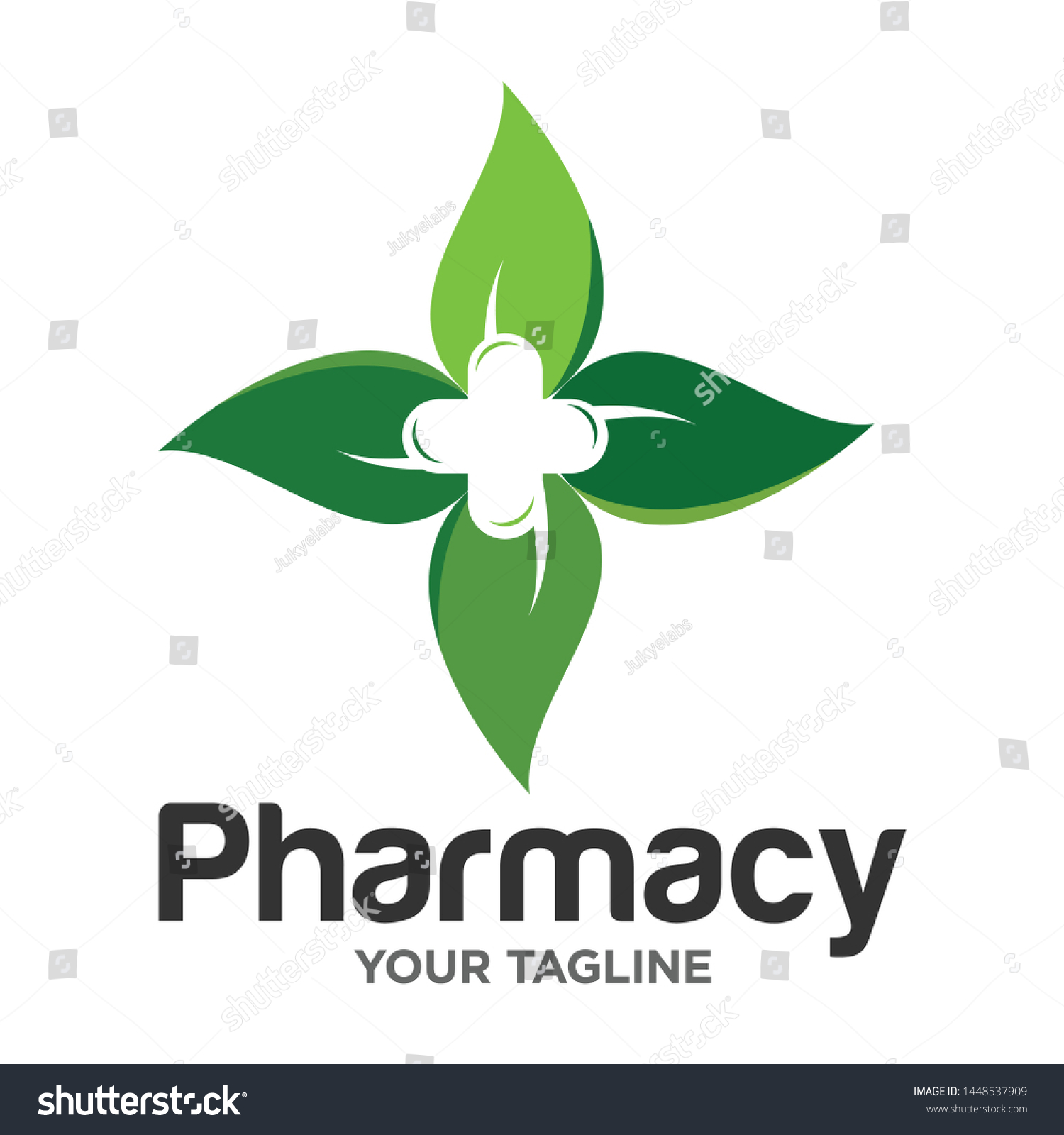 Pharmacy Logo Design Stock Vector Stock Vector (Royalty Free ...