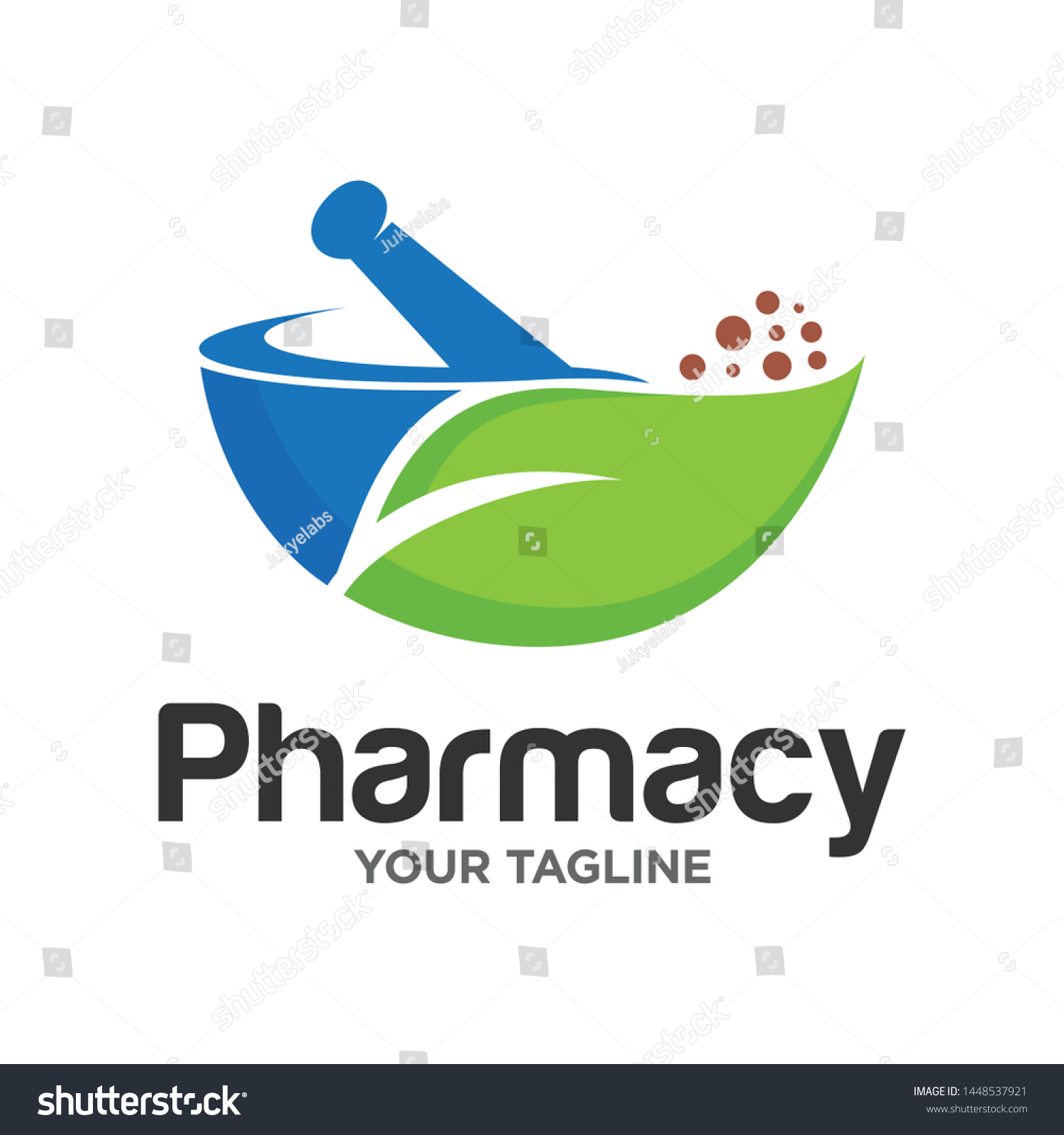 Pharmacy Logo Design Stock Vector Stock Vector (Royalty Free ...